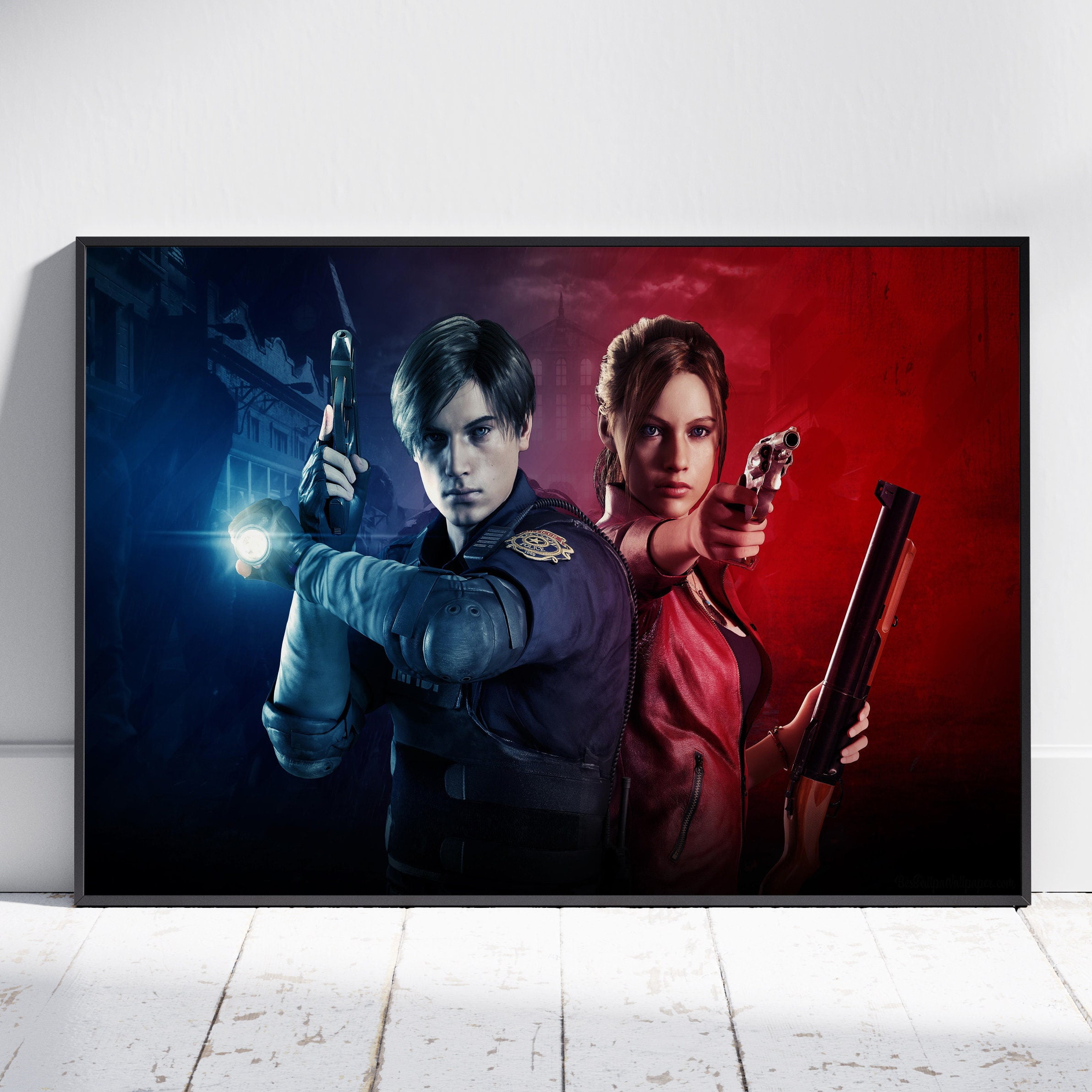 POSTER Resident Evil Poster, Raccoon City Wall Art, Game Poster Gift ...
