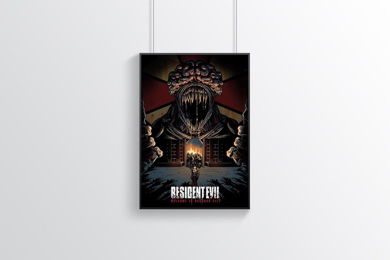 POSTER Resident Evil | Resident Evil Poster | Re Print | Game Poster ...