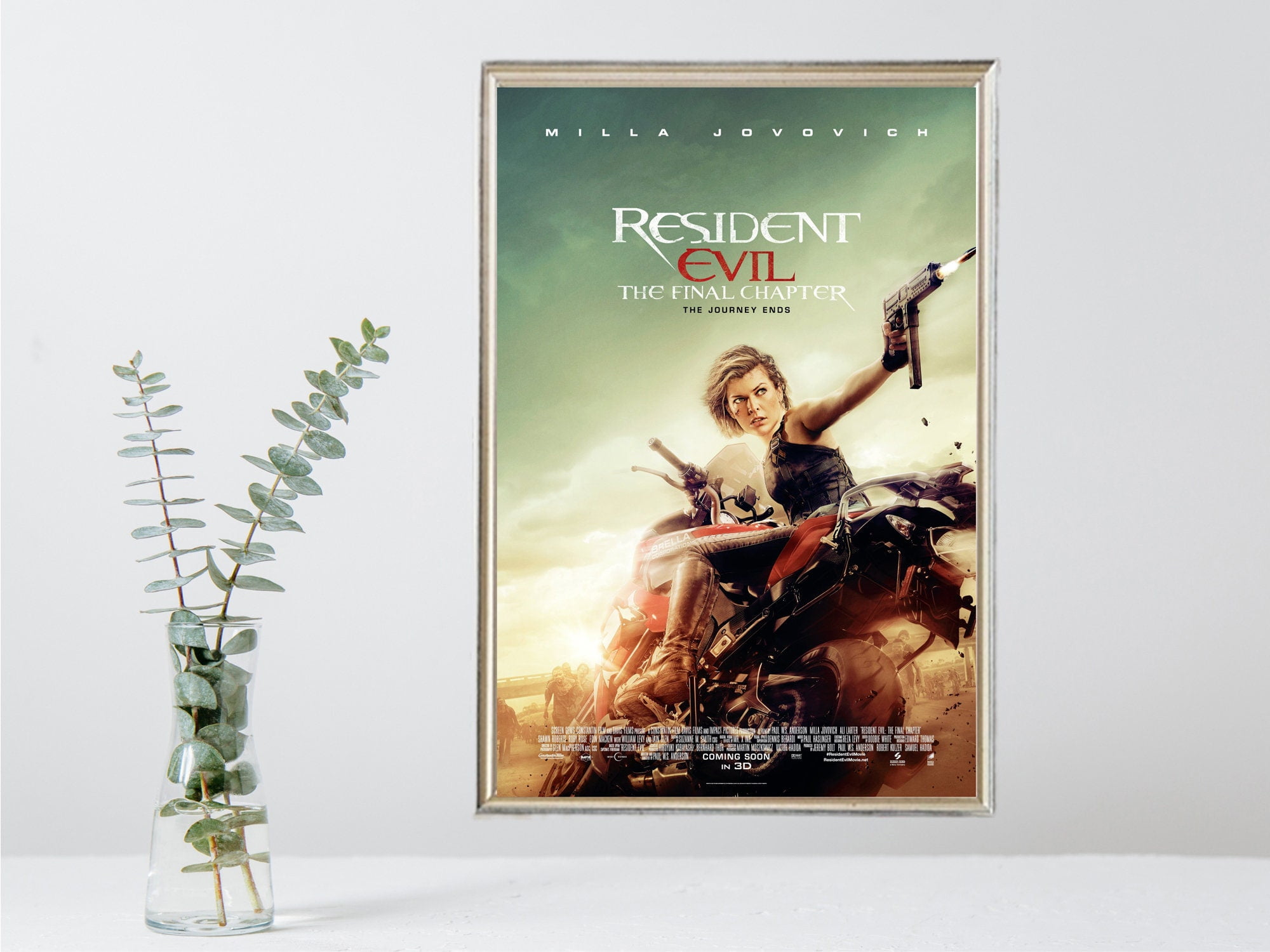 POSTER Resident Evil The Final Chapter Movie Poster- Vintage Movie ...