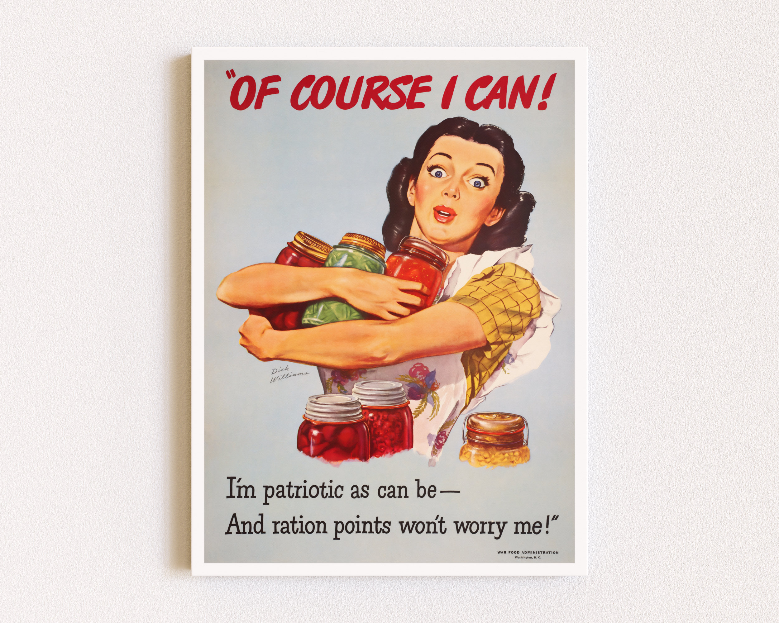POSTER Retro Kitchen Poster | Food Poster | 1940s Ad Poster | Mid ...