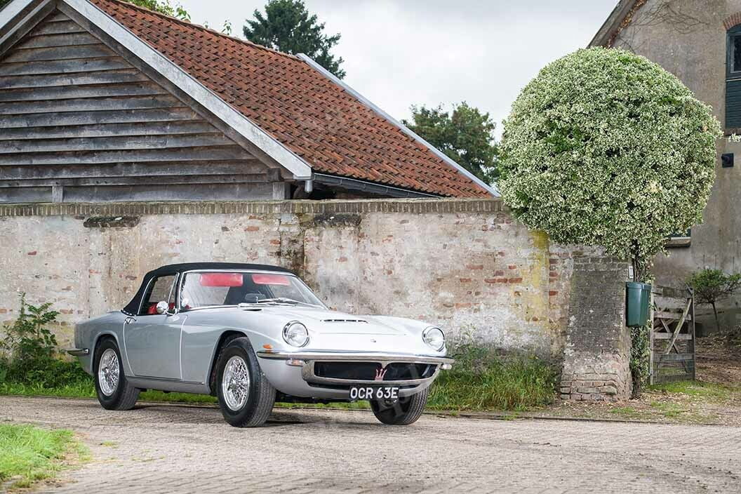 POSTER Retro Maserati 1964-70 Vintage Car Gray High Res Wall Decor ...