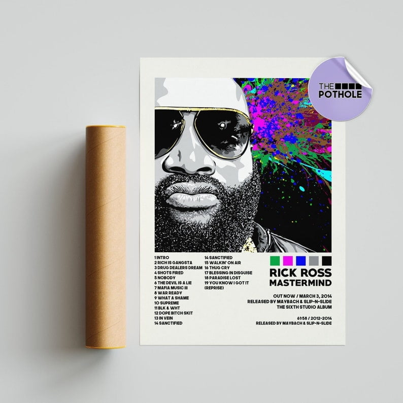 POSTER Rick Ross Posters / Mastermind Poster / Rick Ross, Mastermind ...