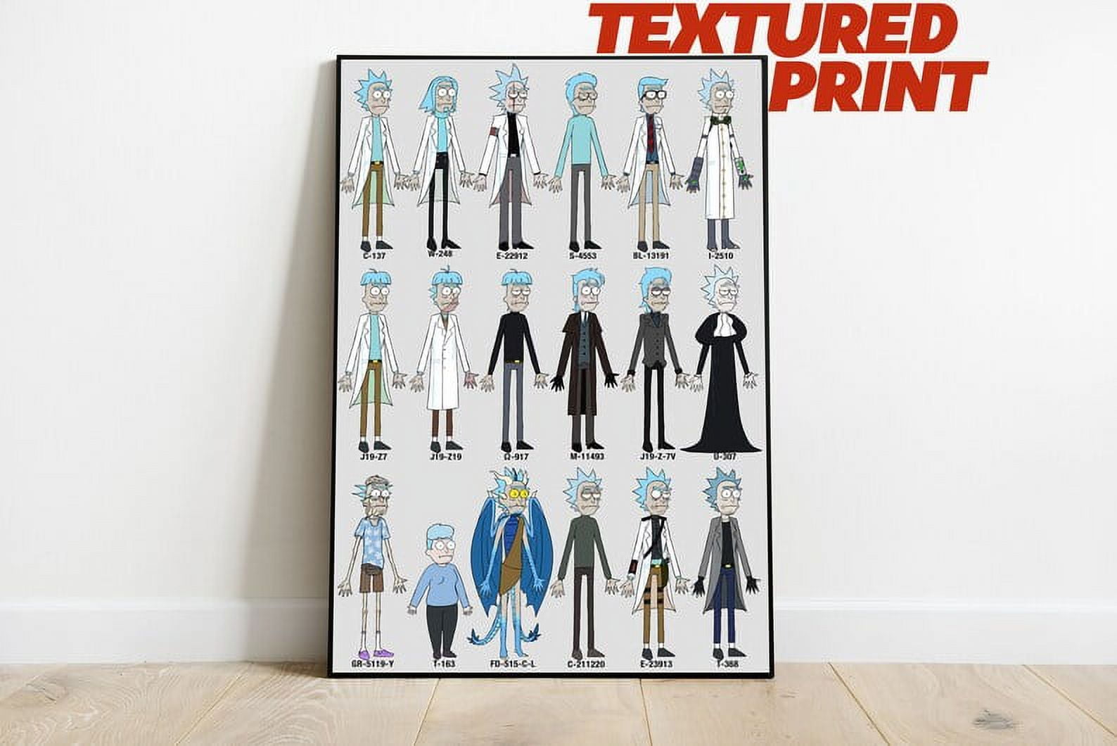 POSTER Rick and Morty Poster | Rick and Morty print | Rick Sanchez ...