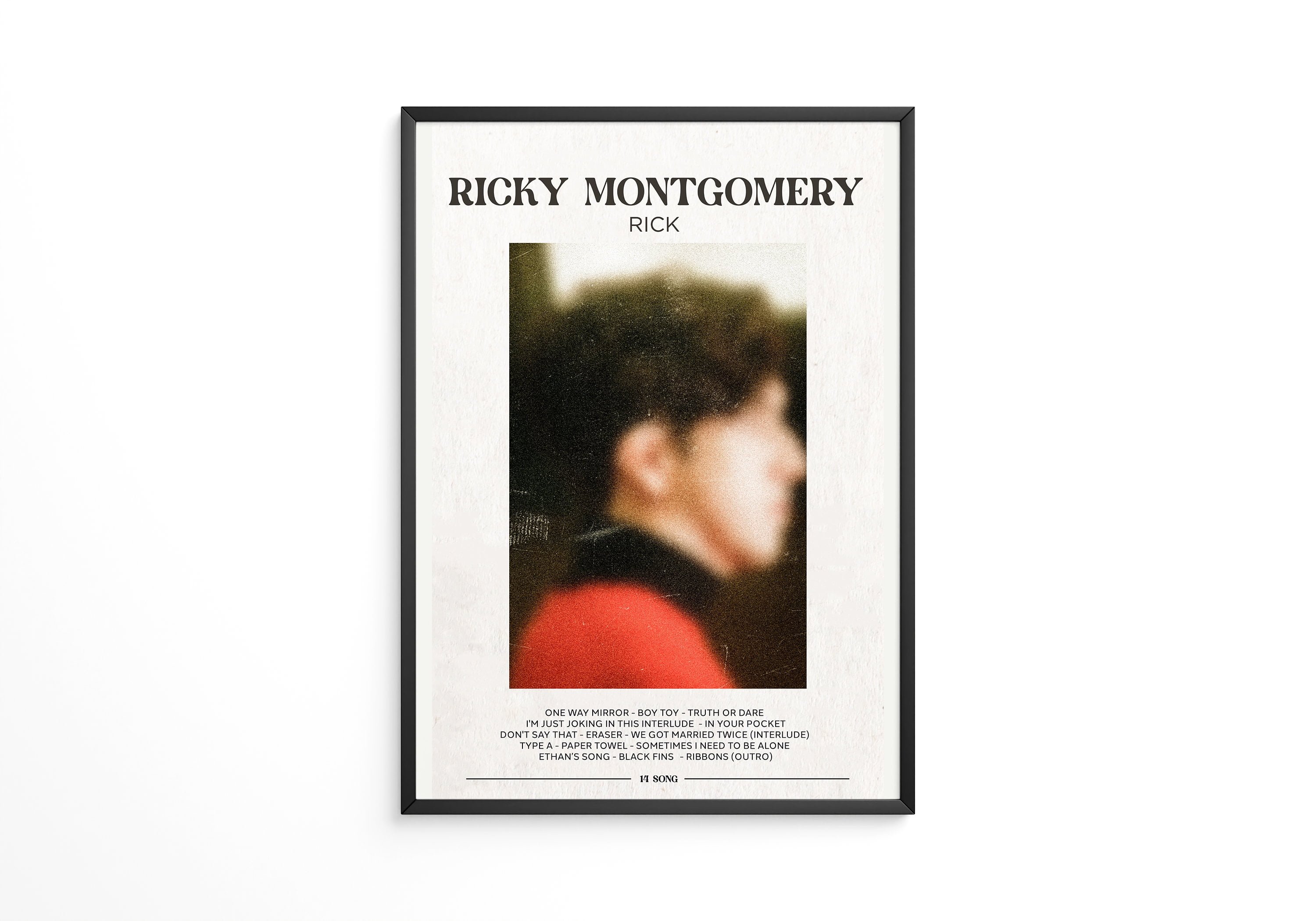 POSTER Ricky Montgomery - Rick Album Poster / Album Cover Poster ...