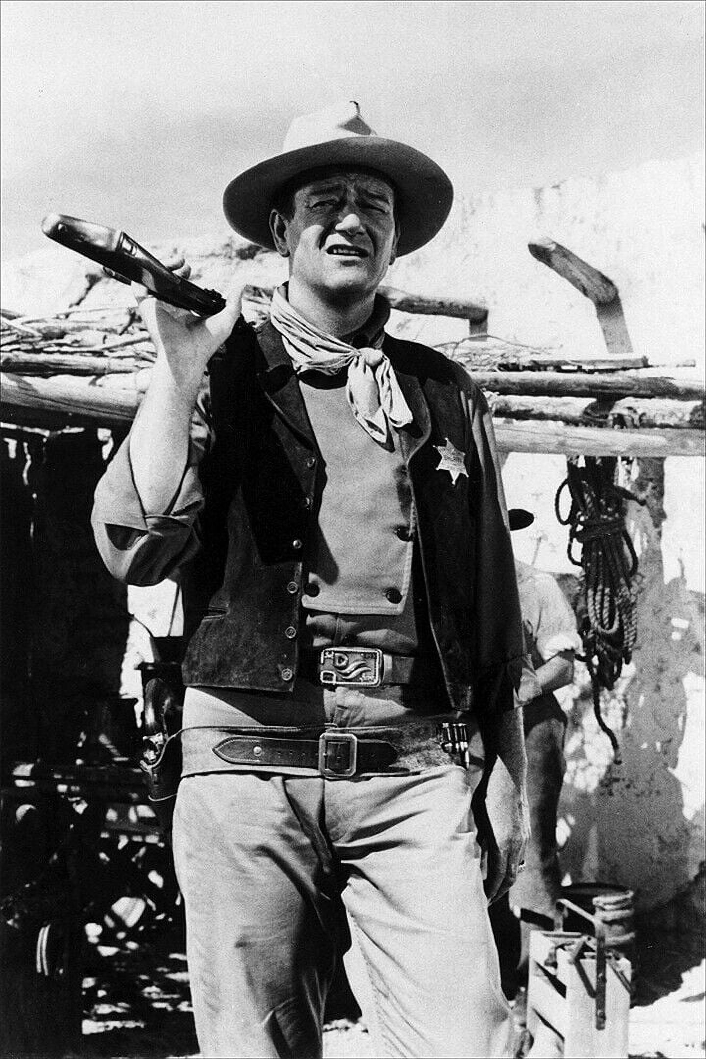 POSTER Rio Bravo Movie John Wayne Rare Hot Vintage Wall Art Home Decor ...