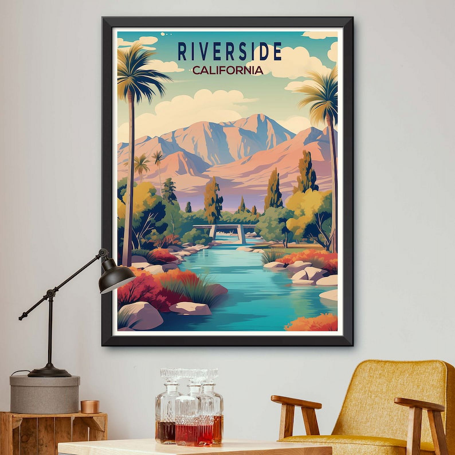 POSTER Riverside California Poster - Riverside California Print ...