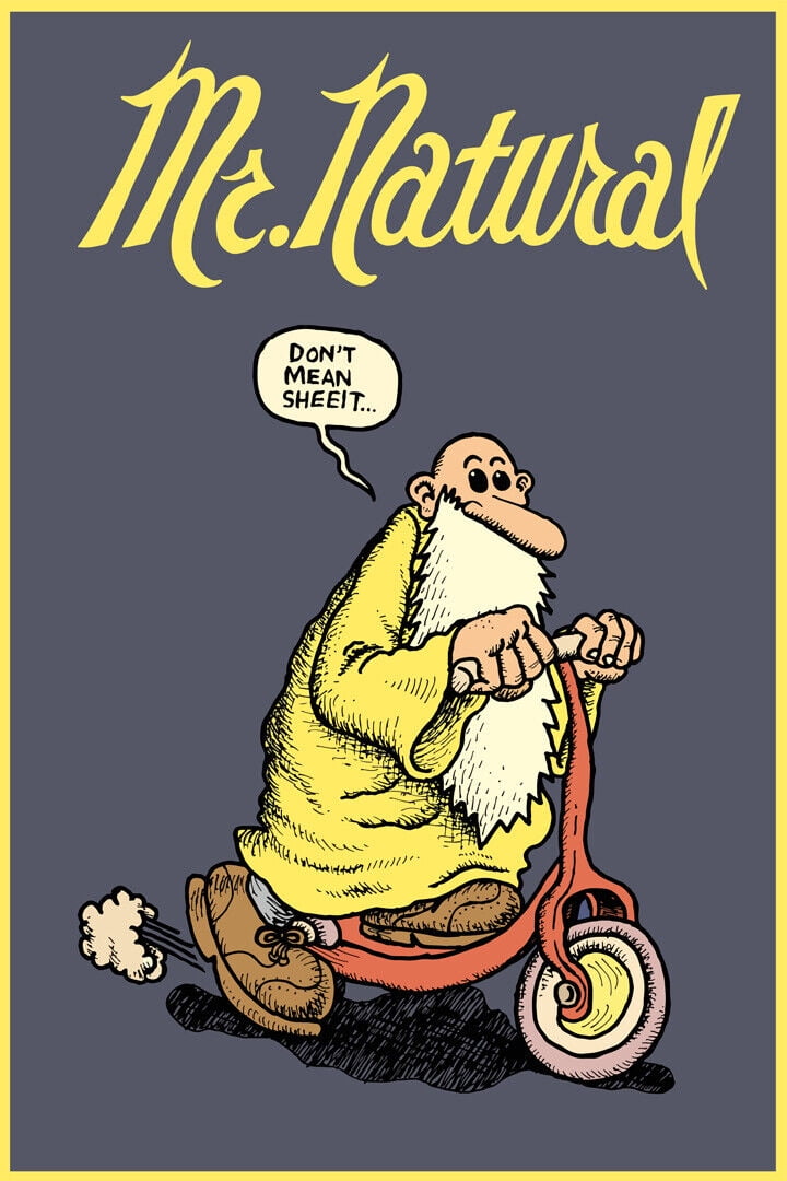 POSTER Robert Crumb Mr Fred Natural Cartoonist Art Wall Room Poster ...