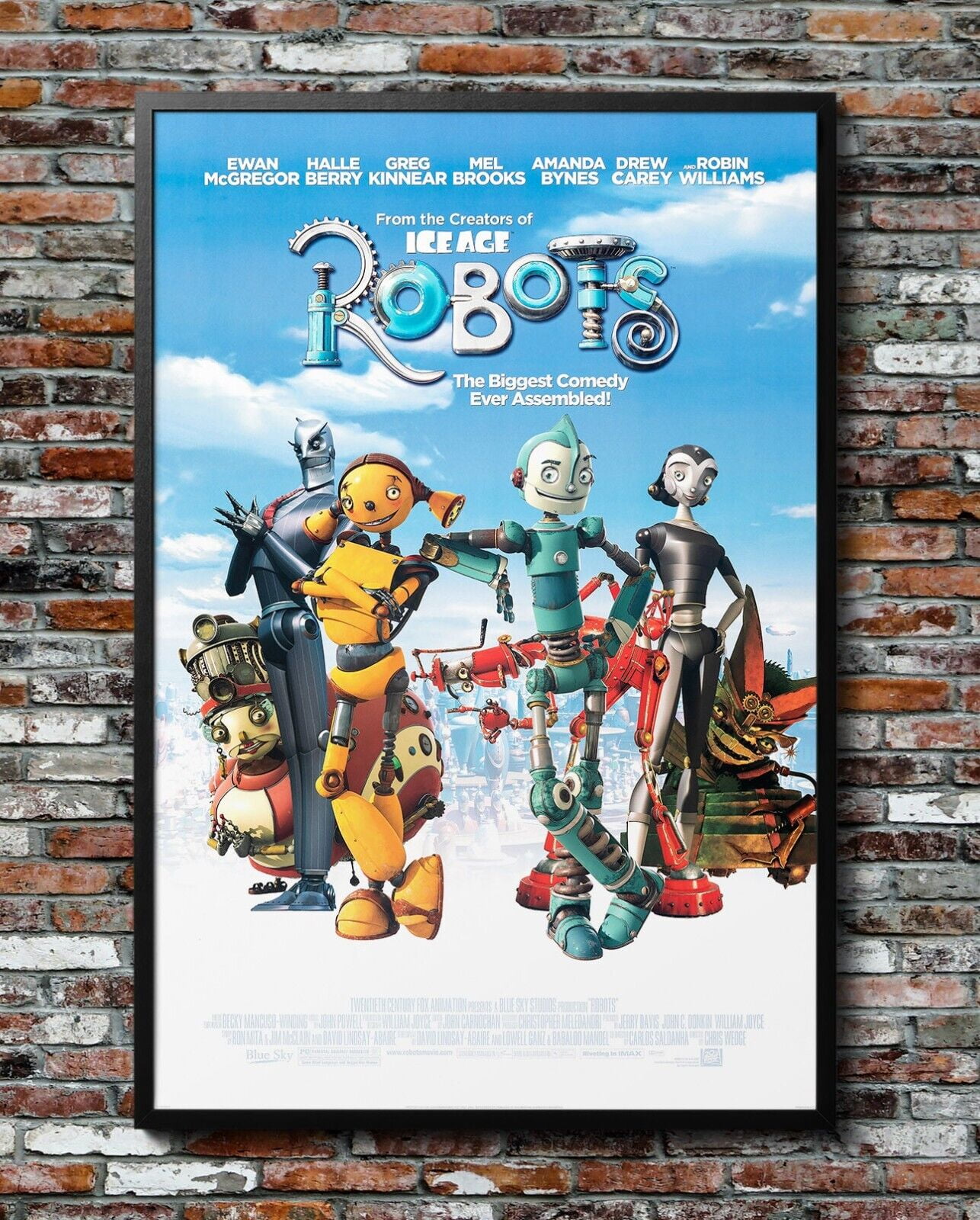 POSTER Robots 2005 Movie Poster-16x24-UNFRAMED - Walmart.com