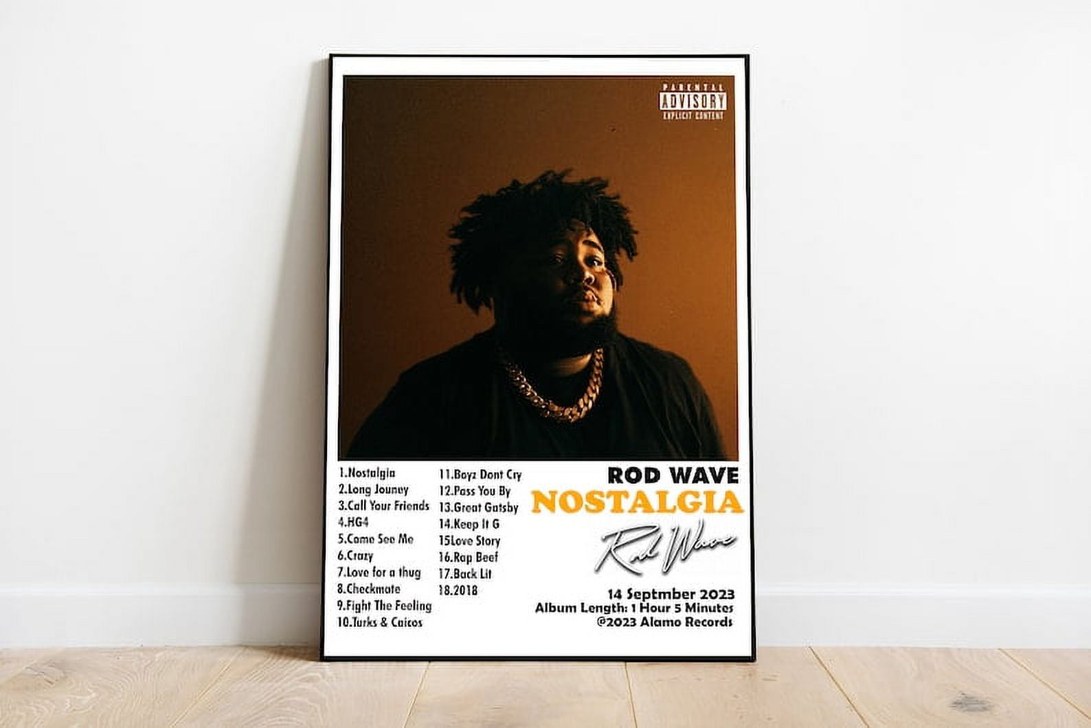 POSTER Rod Wave - Nostalgia Album Poster / Album Cover Poster / Music ...