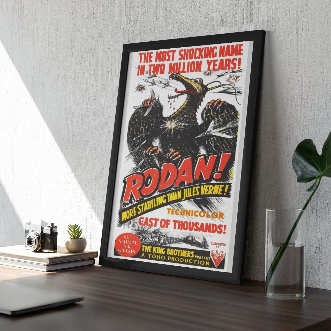POSTER Rodan -- Deluxe Poster Art Print || Original release poster art ...