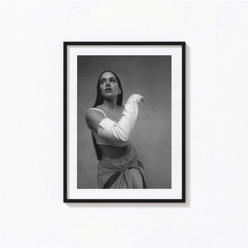 POSTER Rosalia Posters / Rosalia Black and White Wall Art, Album Cover ...