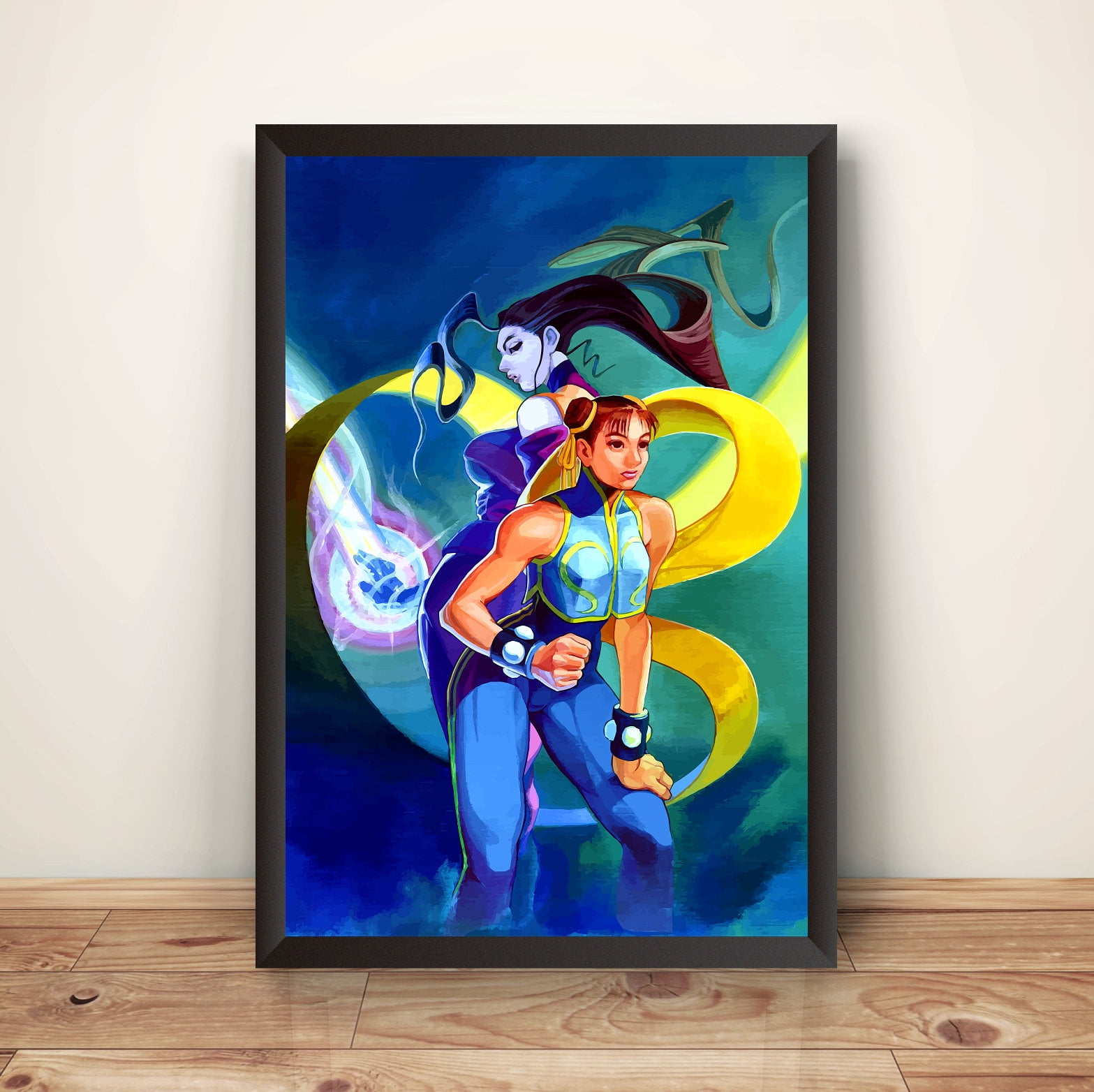 POSTER Rose X Chun Li Premium Poster-UNFRAMED - Walmart.com