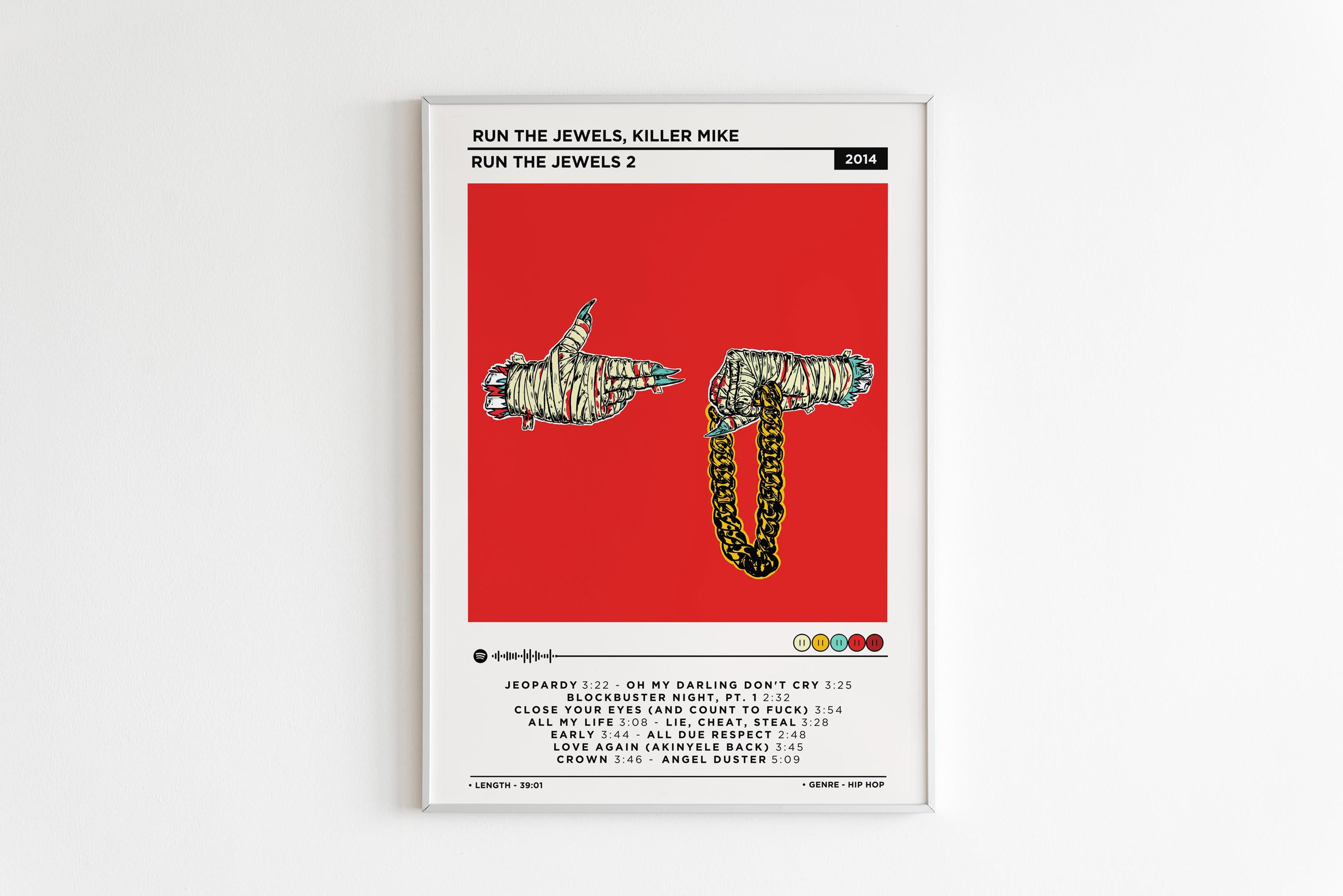 POSTER Run The Jewels - Run The Jewels 2 Album Poster / Album Cover ...