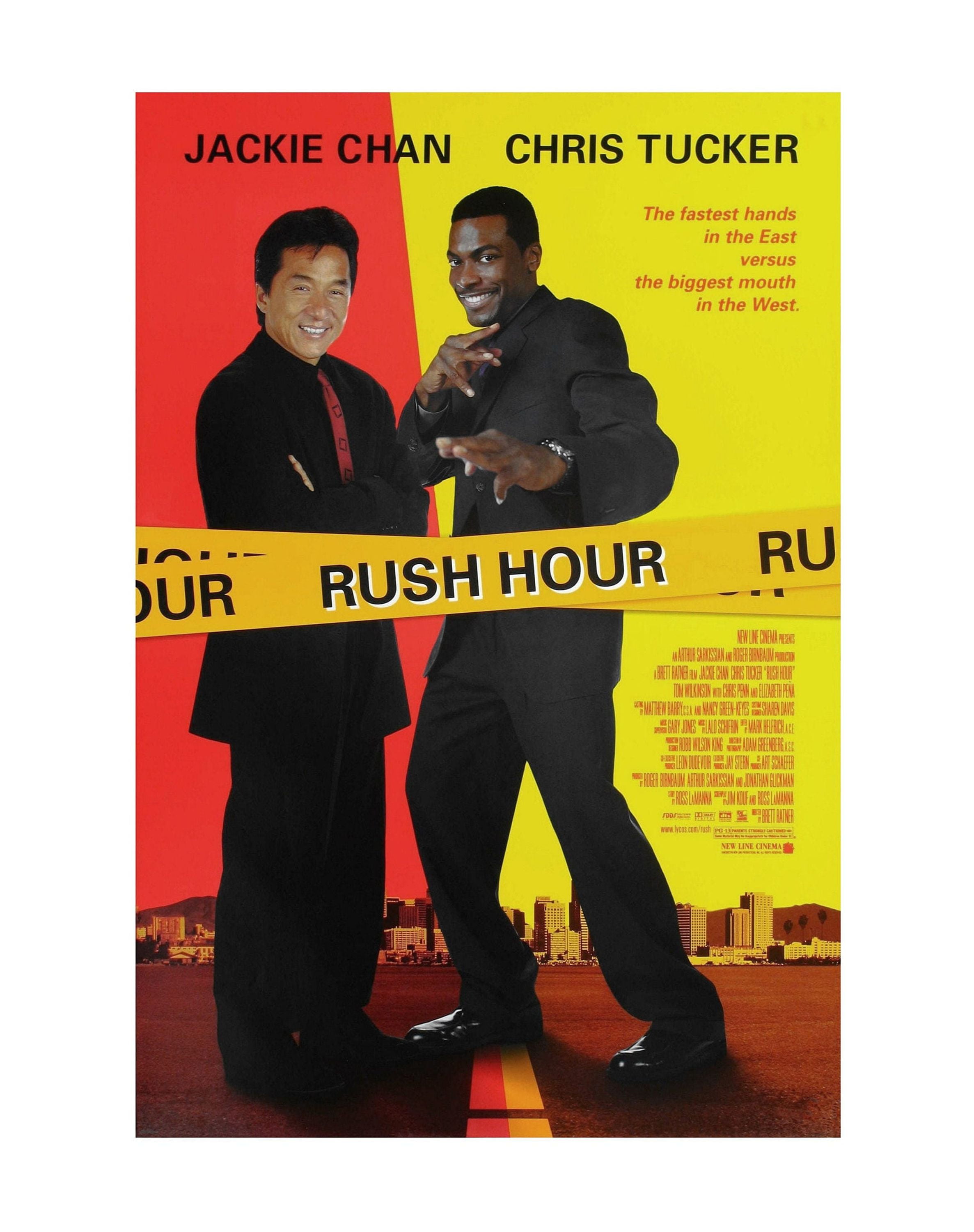 POSTER Rush Hour Movie Poster High Quality Glossy Print Photo Wall Art ...
