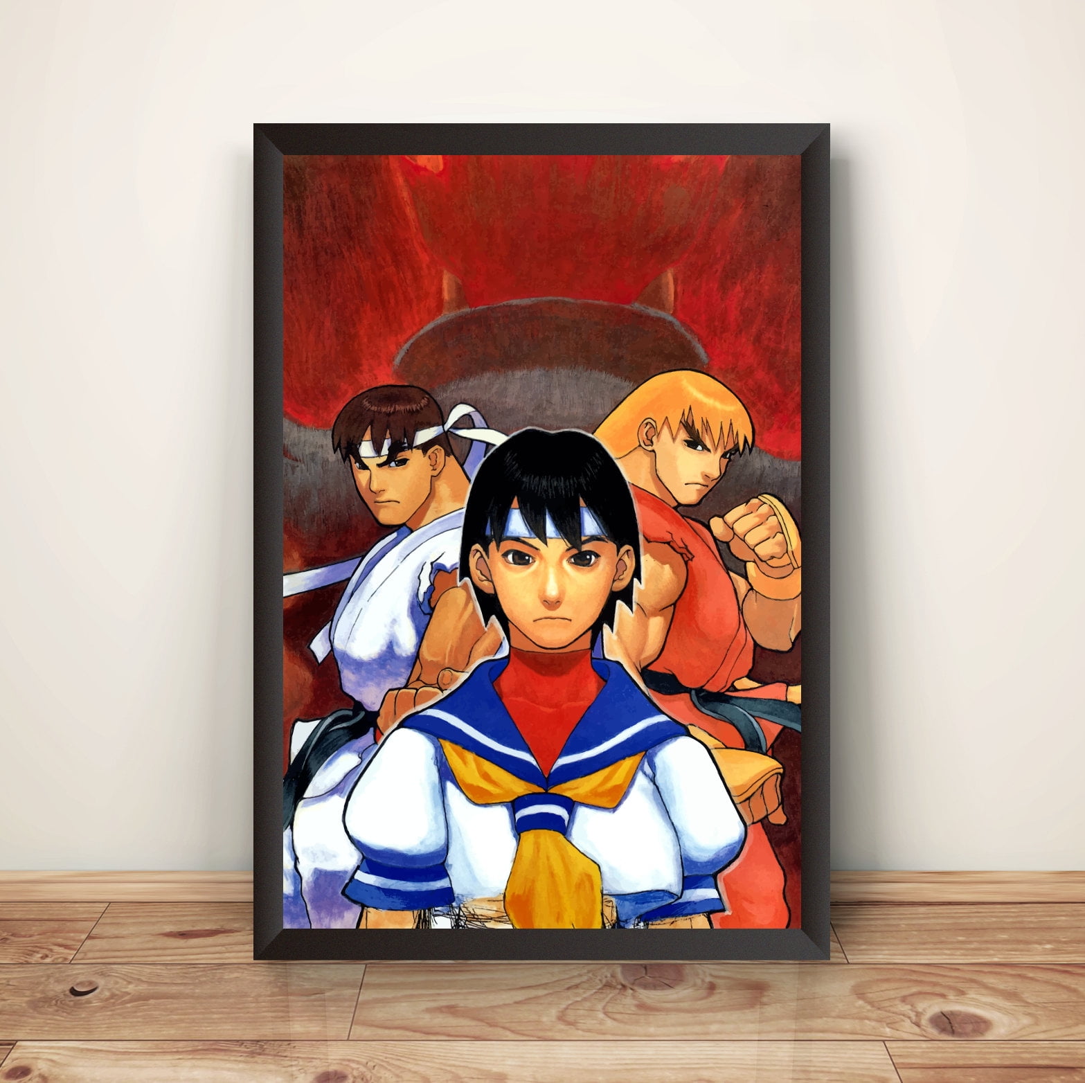 POSTER Ryu Ken Sakura Alpha 2 Premium Poster-UNFRAMED - Walmart.com