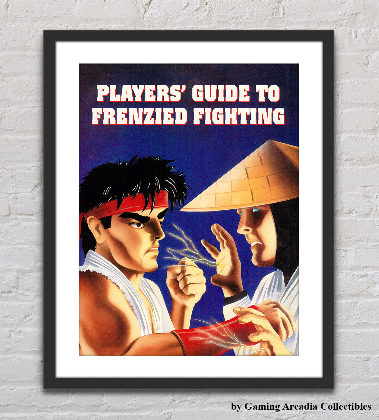 POSTER Ryu Vs Raiden Street Fighter II Mortal Kombat Poster-24x36 ...