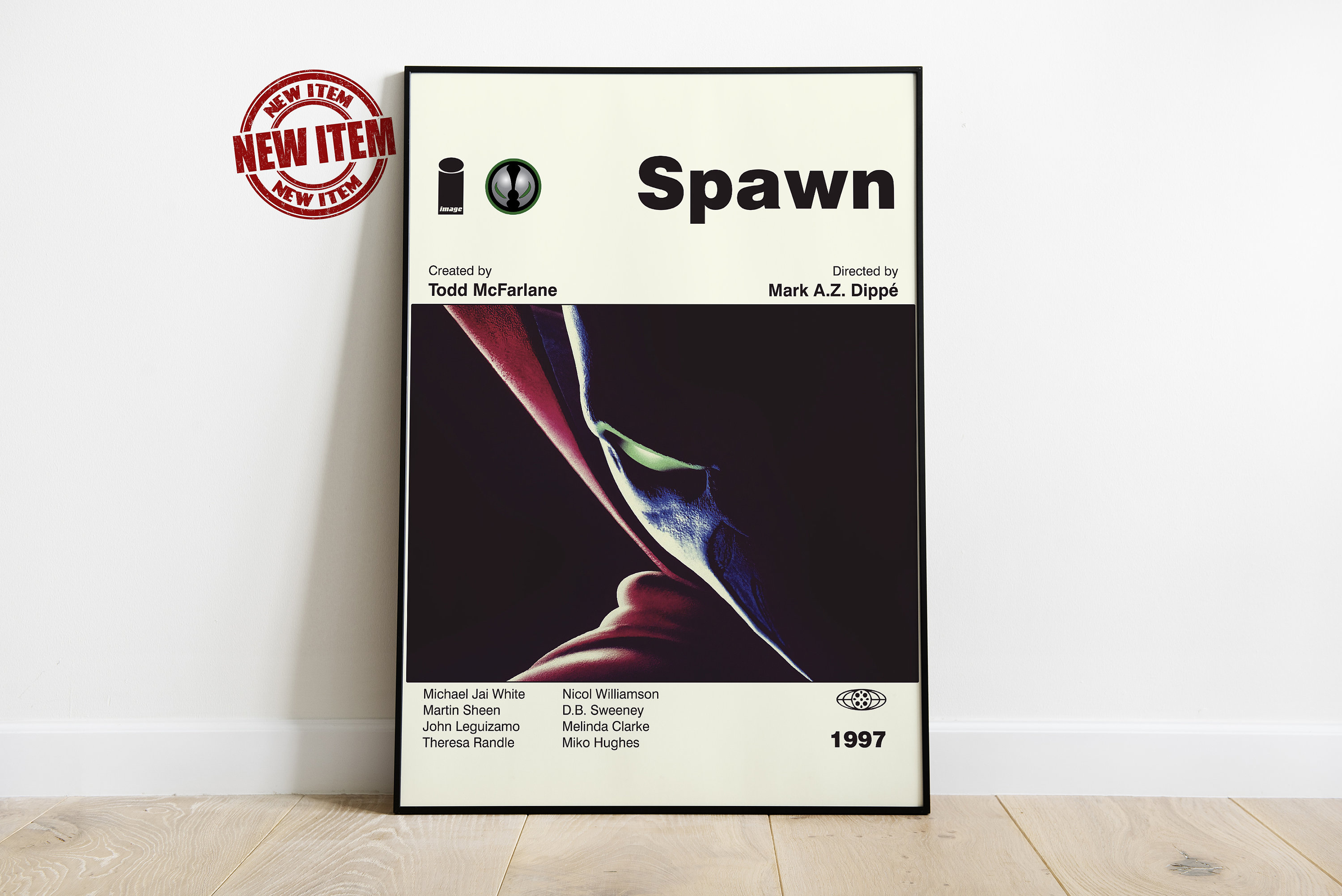 POSTER SPAWN POSTER - Movie Poster - Mid Century Modern Poster ...