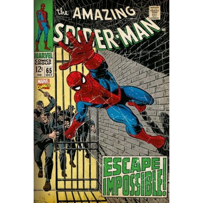 POSTER SPIDER-MAN - ESCAPE COMIC POSTER - 160137-24x36-UNFRAMED ...