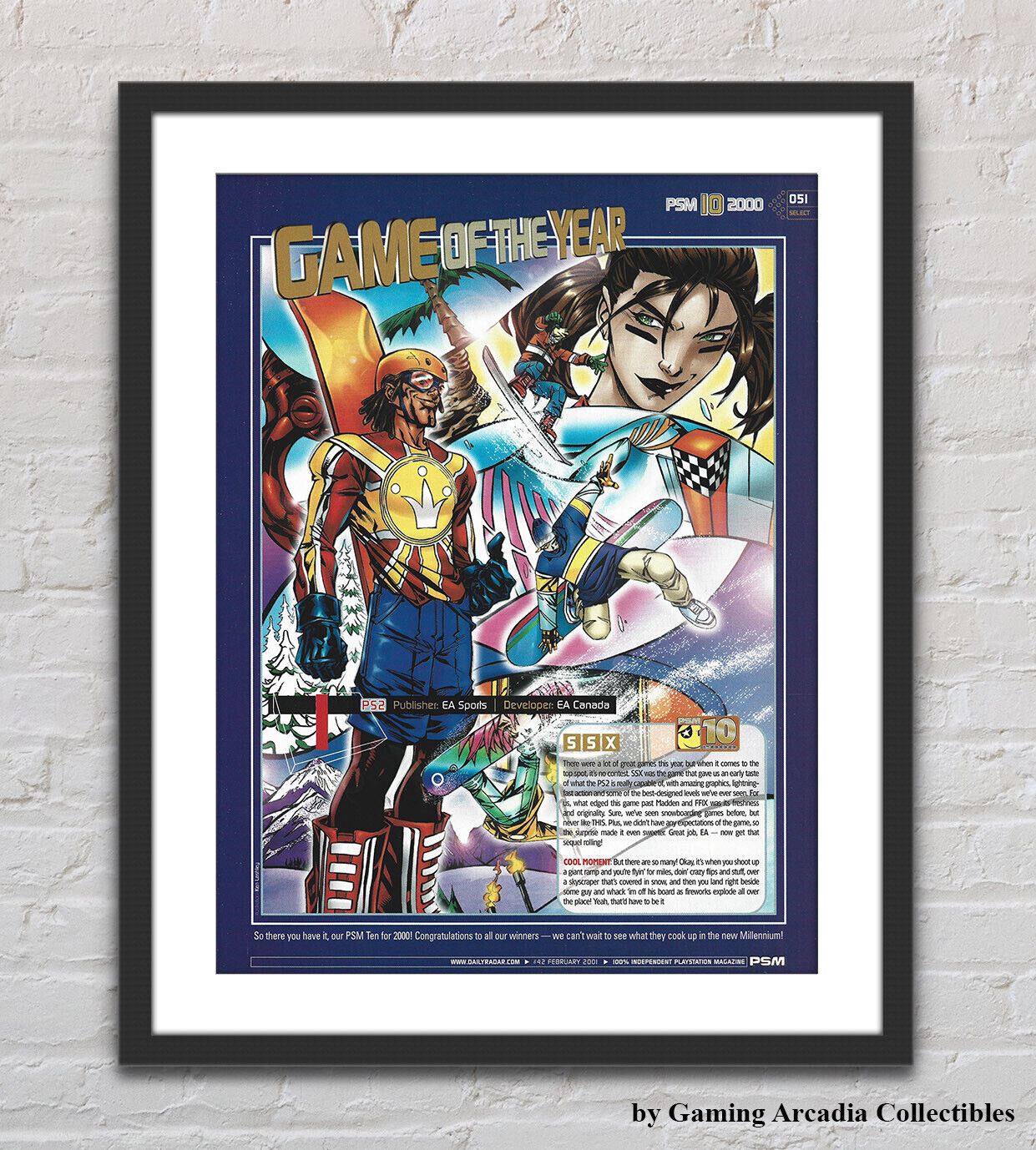 POSTER SSX Playstation 2 PS2 Poster-24x36-UNFRAMED - Walmart.com