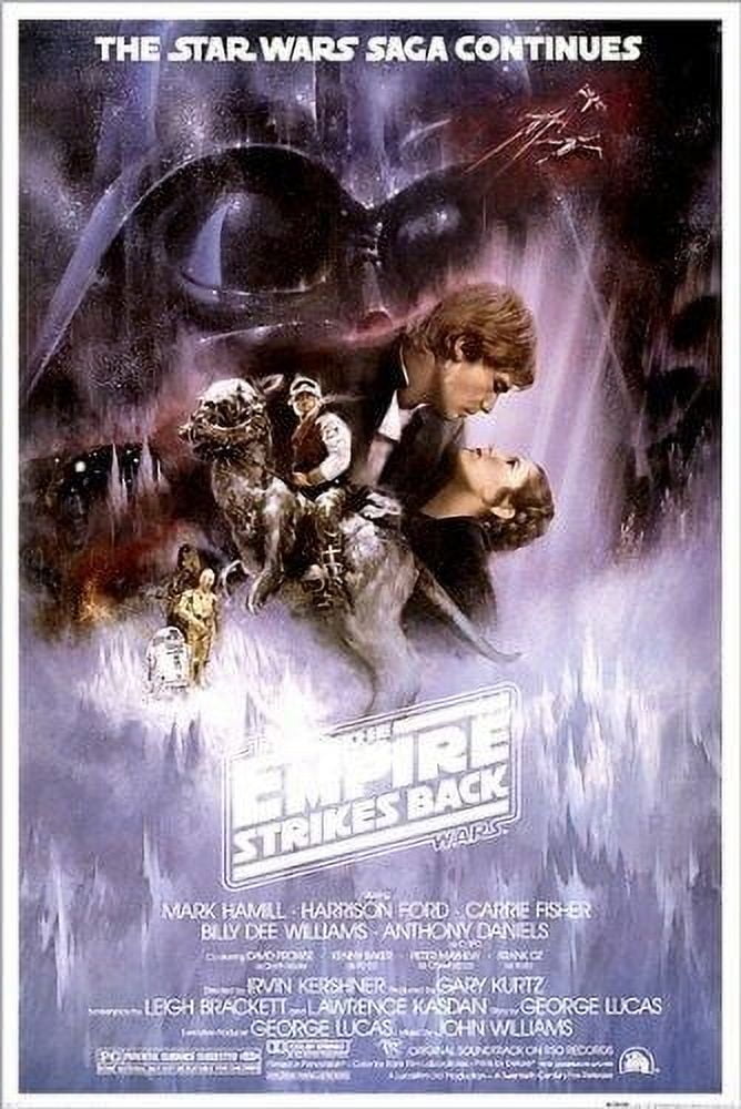 POSTER STAR WARS - EMPIRE STRIKES BACK - MOVIE POSTER - CLASSIC VINTAGE ...
