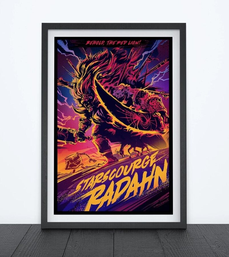 POSTER STARSCOURGE RADAHN Video Game Poster, Travel Poster, Gaming ...