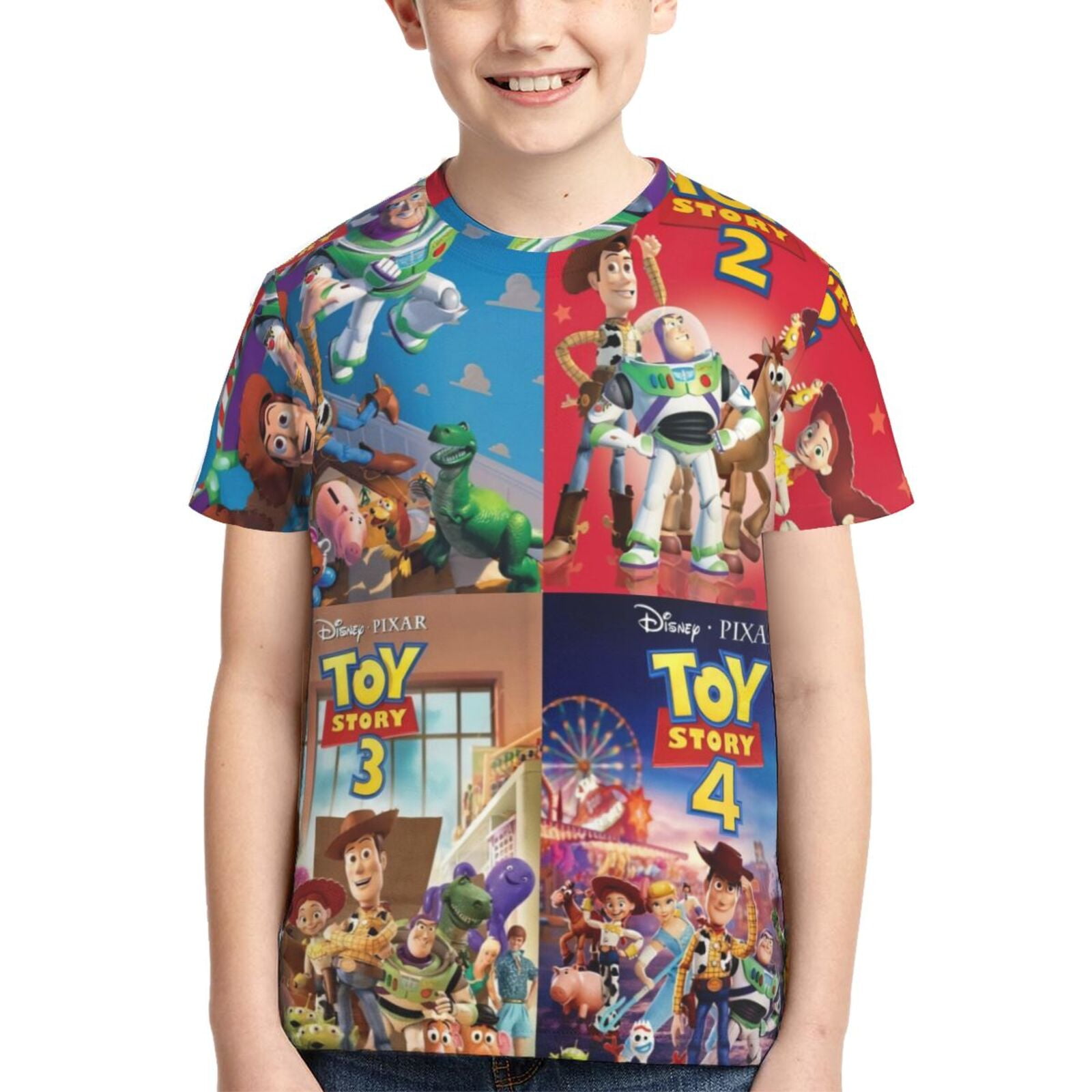 POSTER STOP ONLINE Toy Story Pixar Movie Poster Shirt for Boys Girls ...