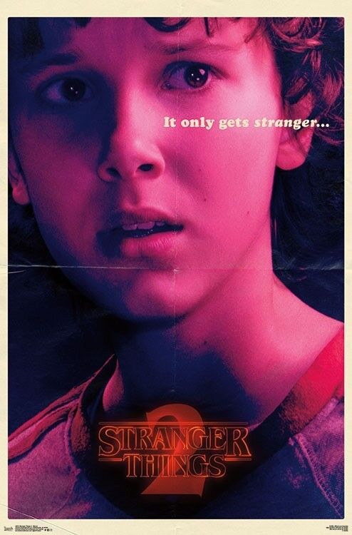 POSTER STRANGER THINGS - ELEVEN POSTER - - TV SERIES 16372-24x36 ...