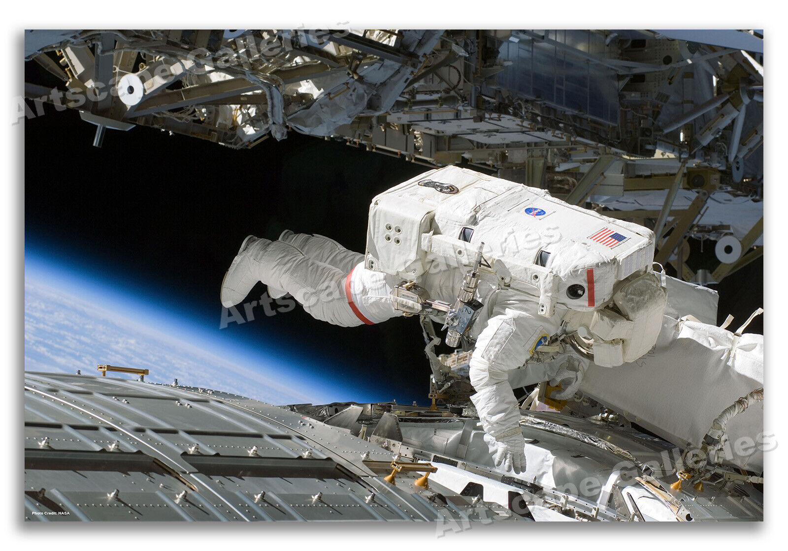 POSTER STS-124 NASA Space Shuttle Discovery Astronaut Poster-12x18-UNFRAMED - Walmart.com