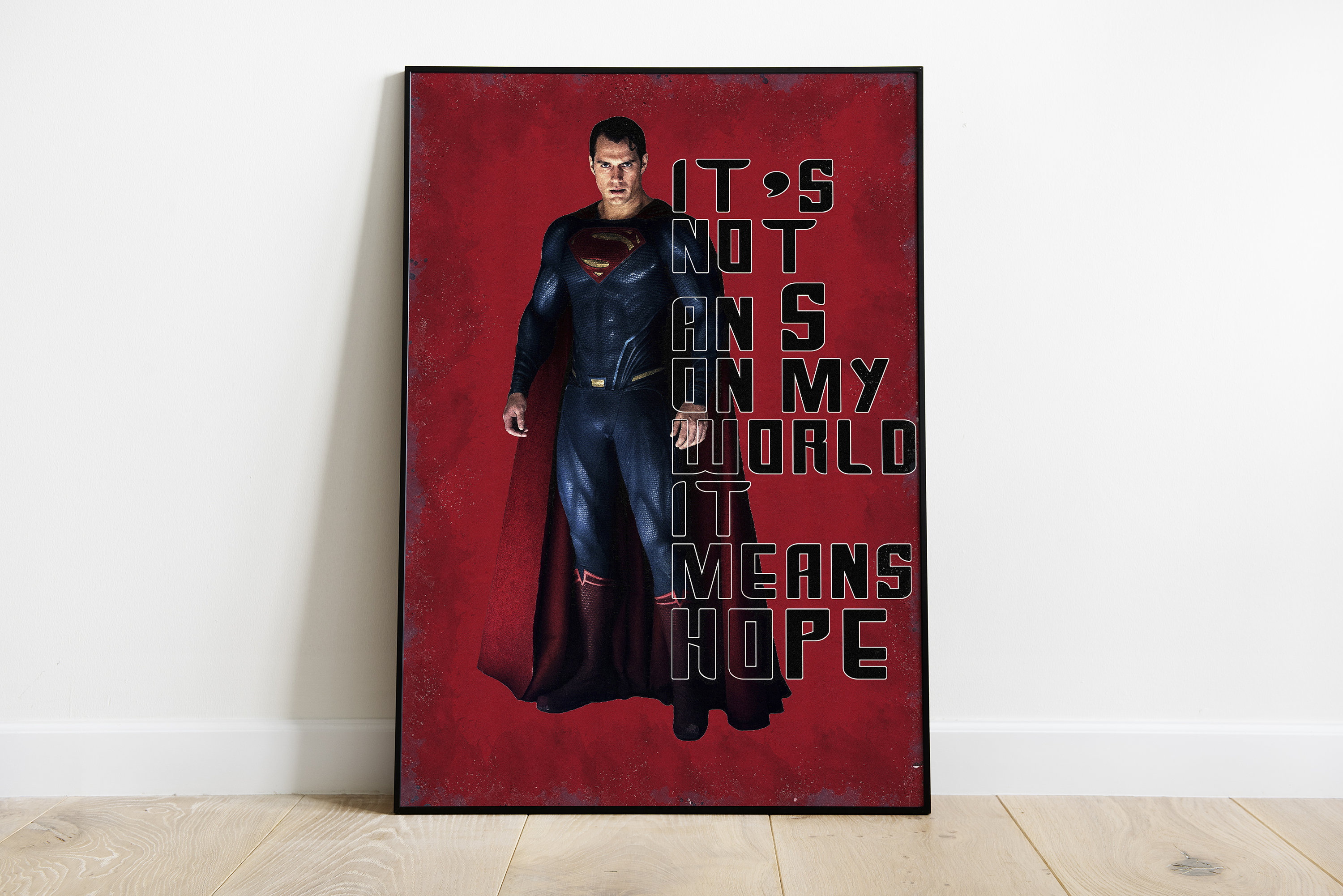 POSTER SUPERMAN POSTER - DC Poster - Superhero Poster - Poster - Poster ...