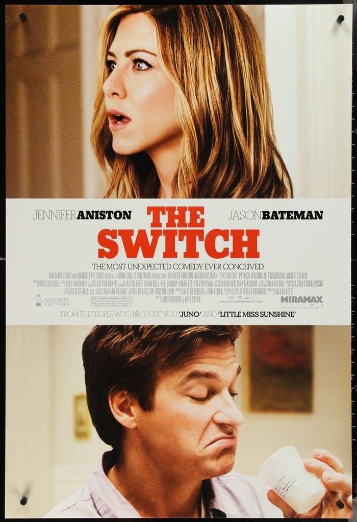 POSTER SWITCH - 2010 - original movie poster - JENNIFER ANISTON, Jason ...