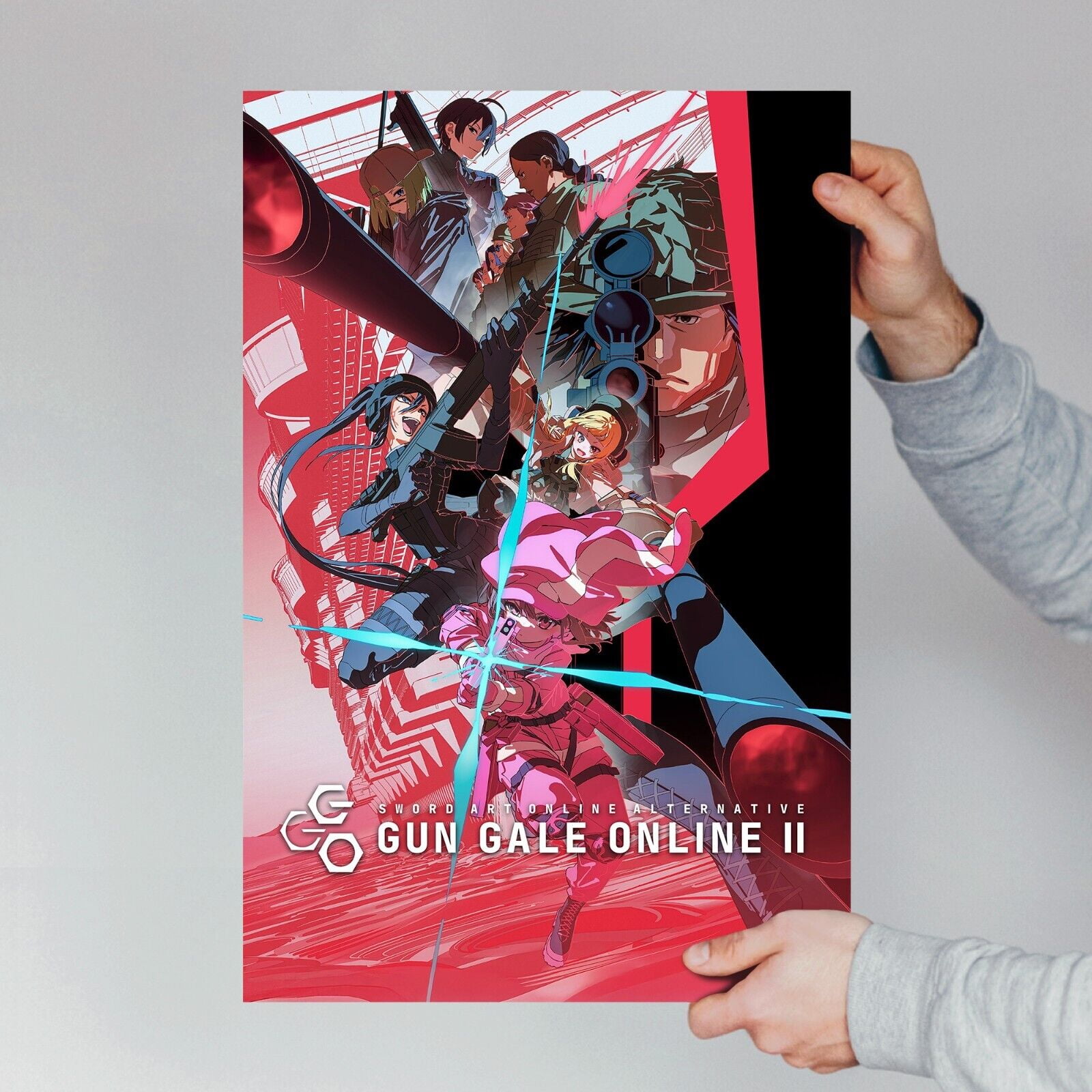 POSTER SWORD ART ONLINE ALTERNATIVE: GUN GALE ONLINE II anime poster ...