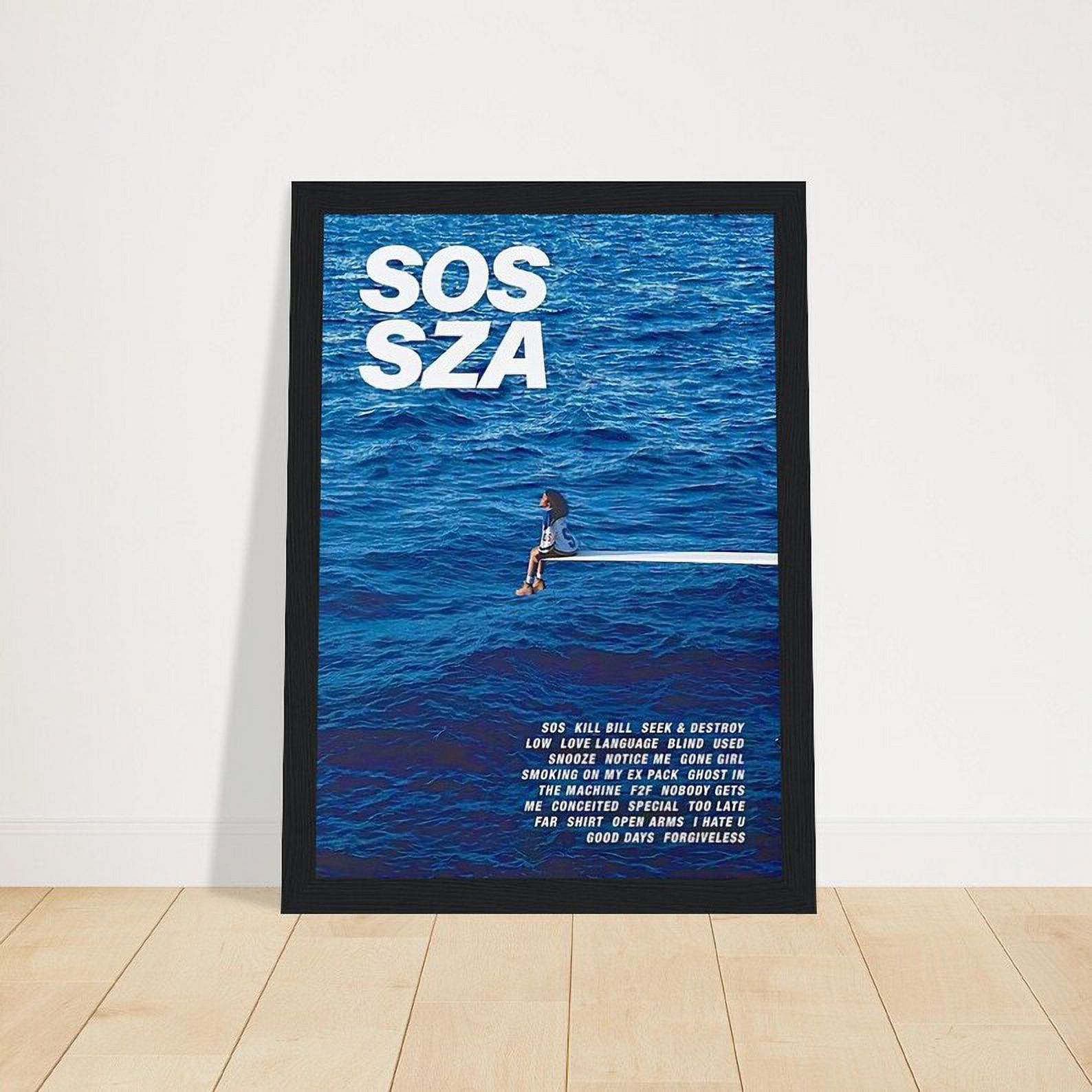 POSTER SZA SOS Album Poster | A4 A3 A2 Poster Print | Wall Art-UNFRAMED - Walmart.com