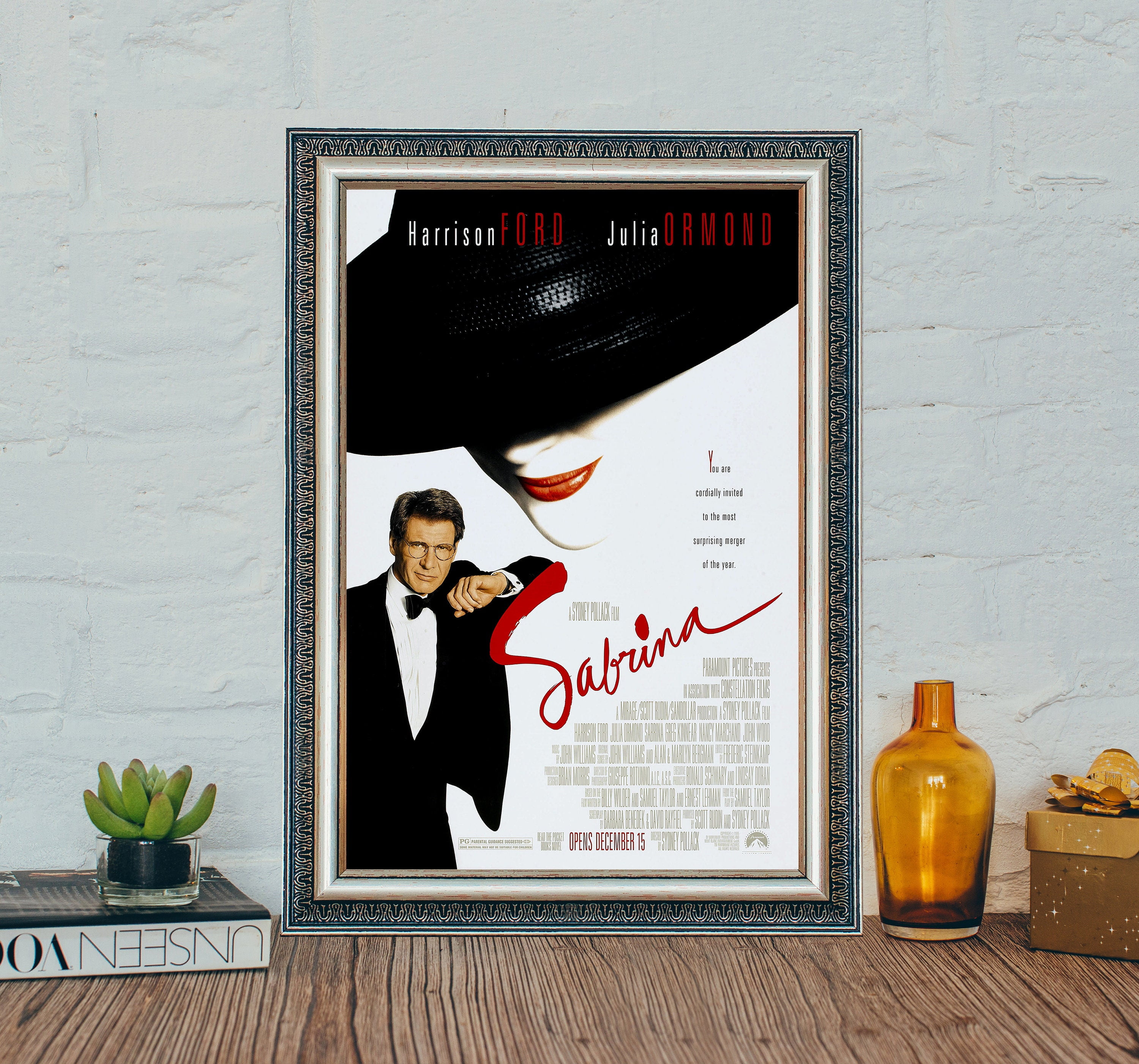 POSTER Sabrina (1995) Movie Poster, Sabrina Classic Movie Poster ...