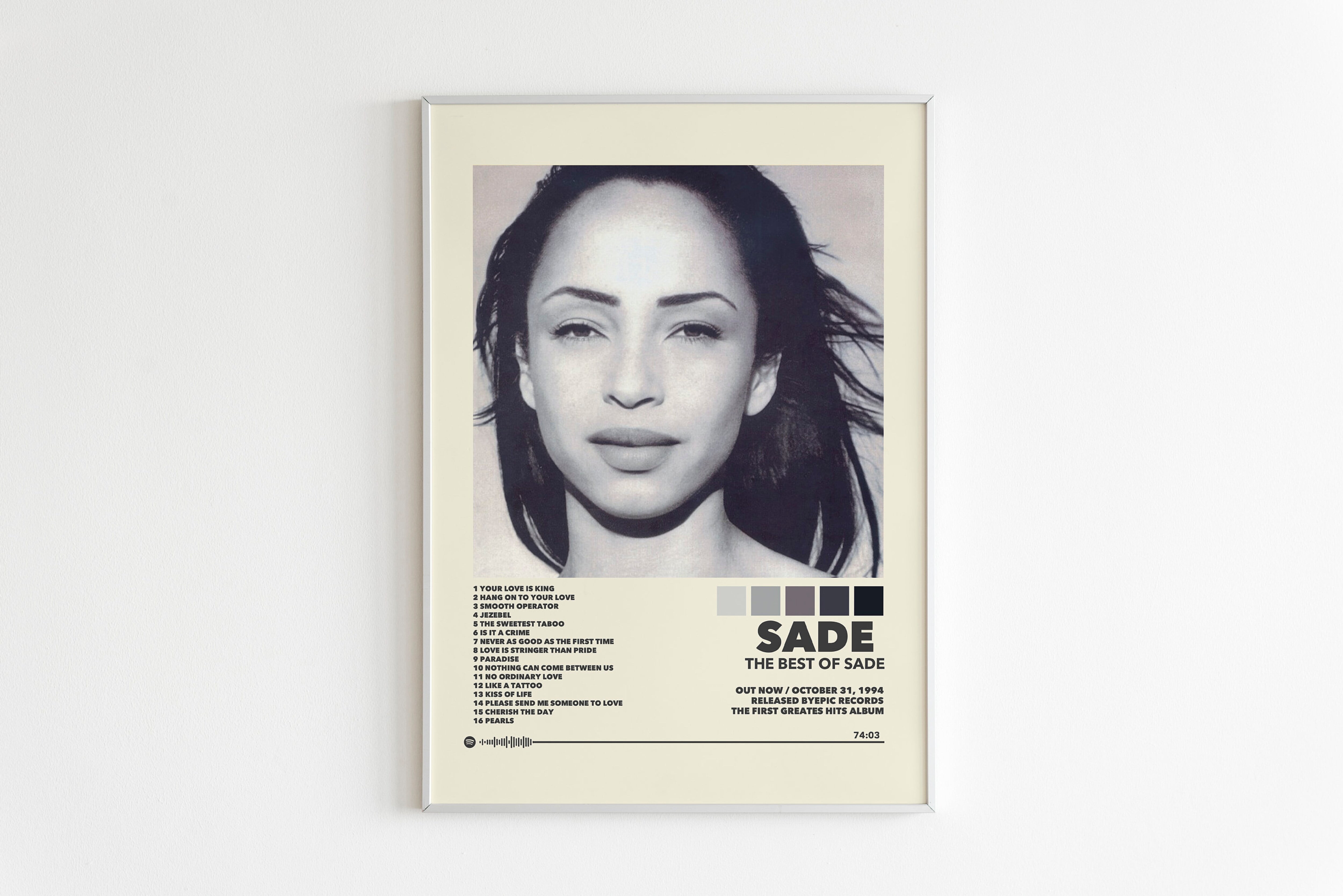POSTER Sade Posters / The Best of Sade Poster / Album Poster Poster ...