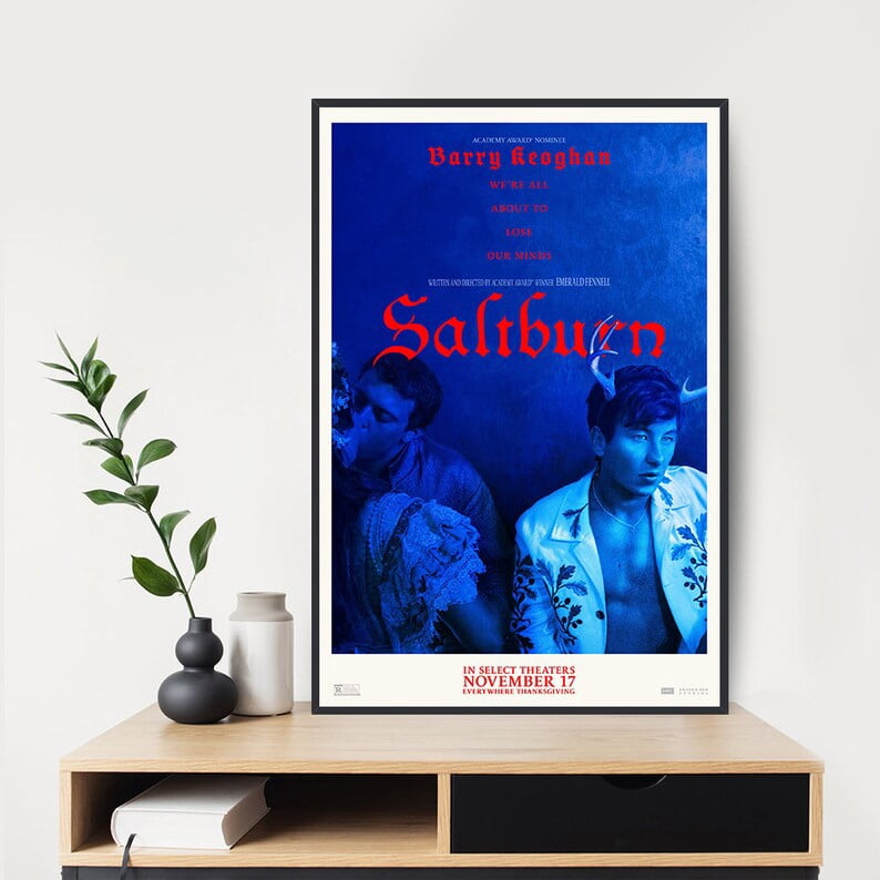 POSTER Saltburn 2023 Movie Poster New Released Movie Poster Art Movie ...