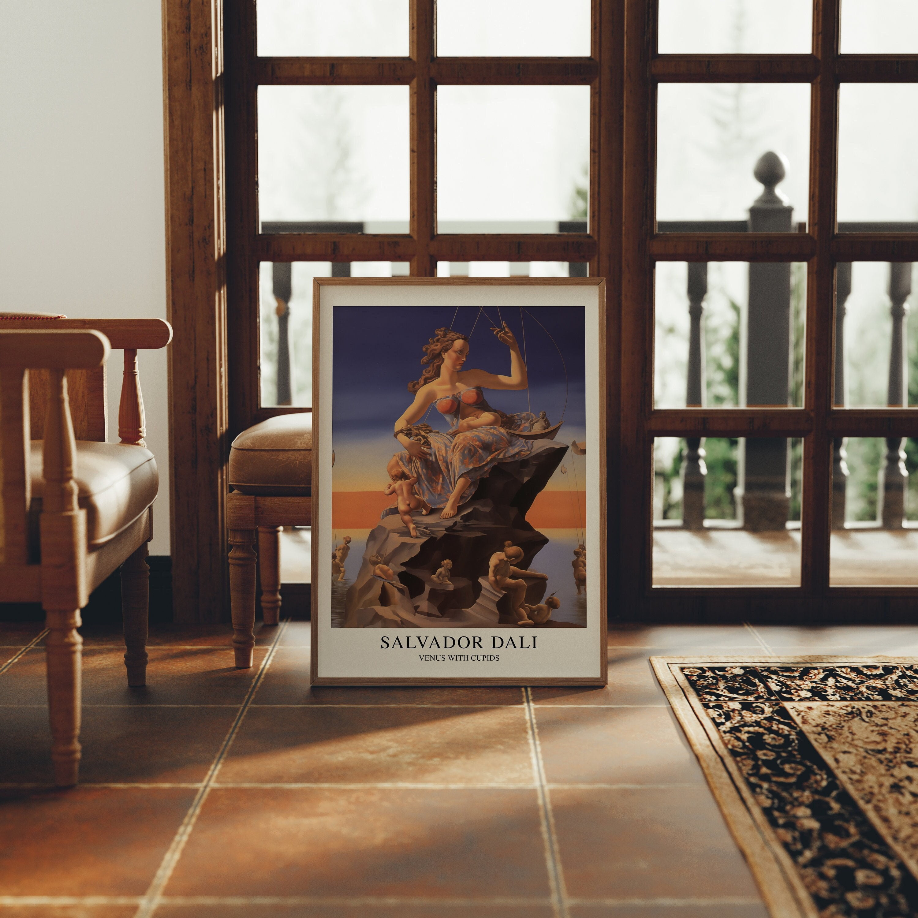 POSTER Salvador Dali Exhibition Poster, Famous Artist Prints, Salvador Dali Print, Surrealism ...