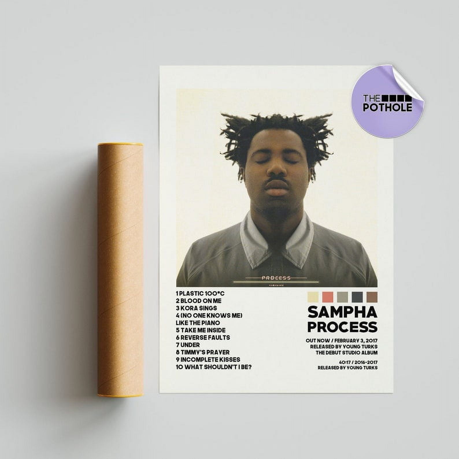 POSTER Sampha Posters, Process Poster, Sampha, Process Album Cover ...