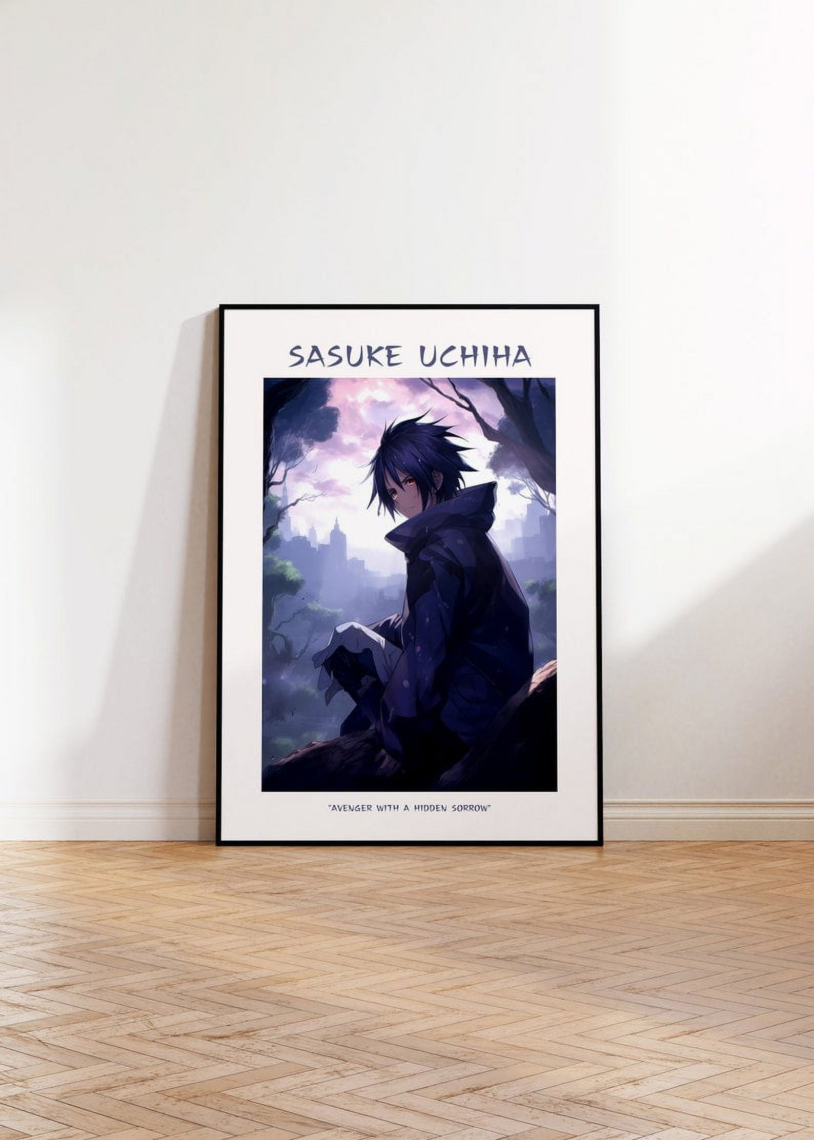 POSTER Sasuke Poster | Anime Merchandise Geschenk Japandi | Naruto ...