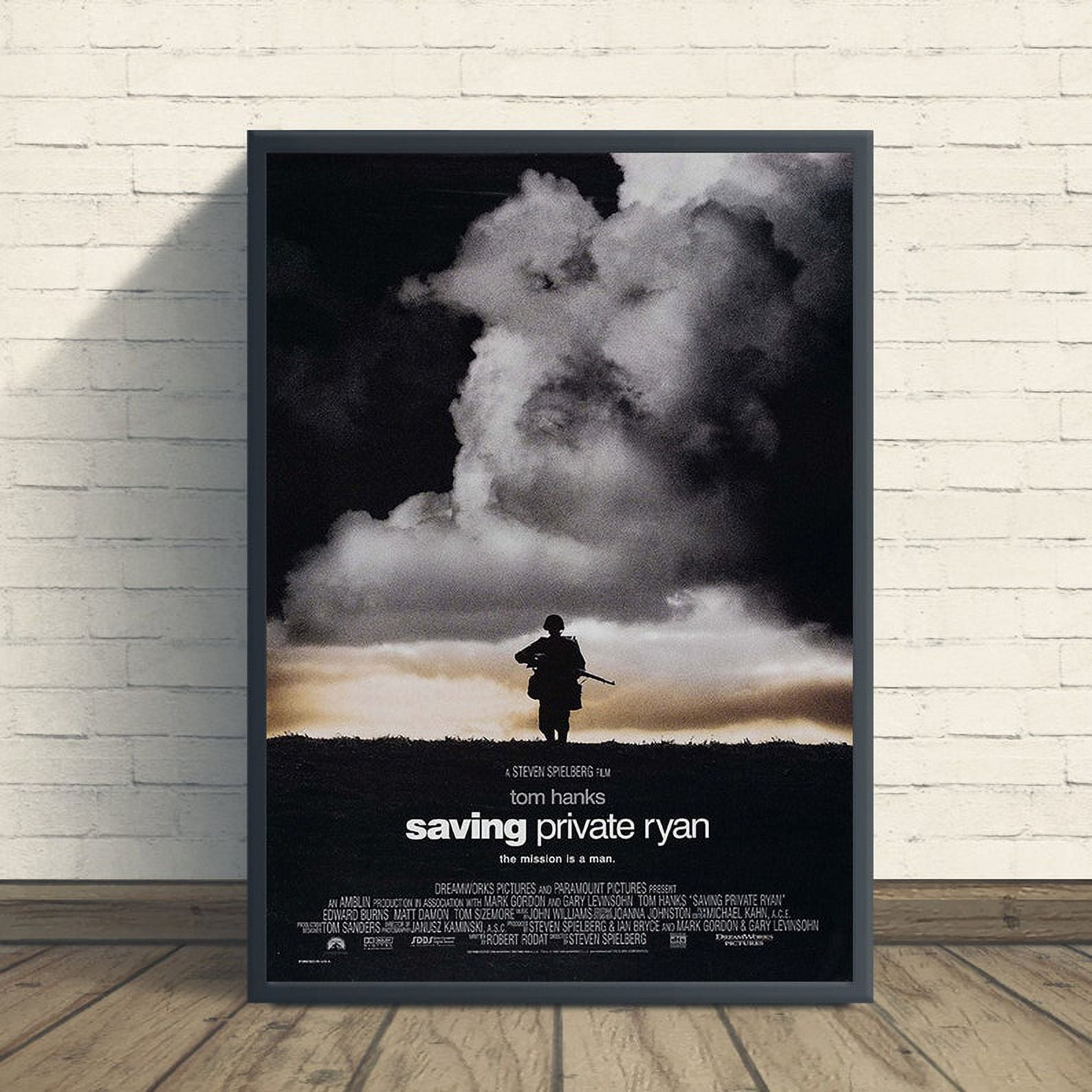 POSTER Saving Private Ryan Movie Poster | Vintage Retro Art Print ...