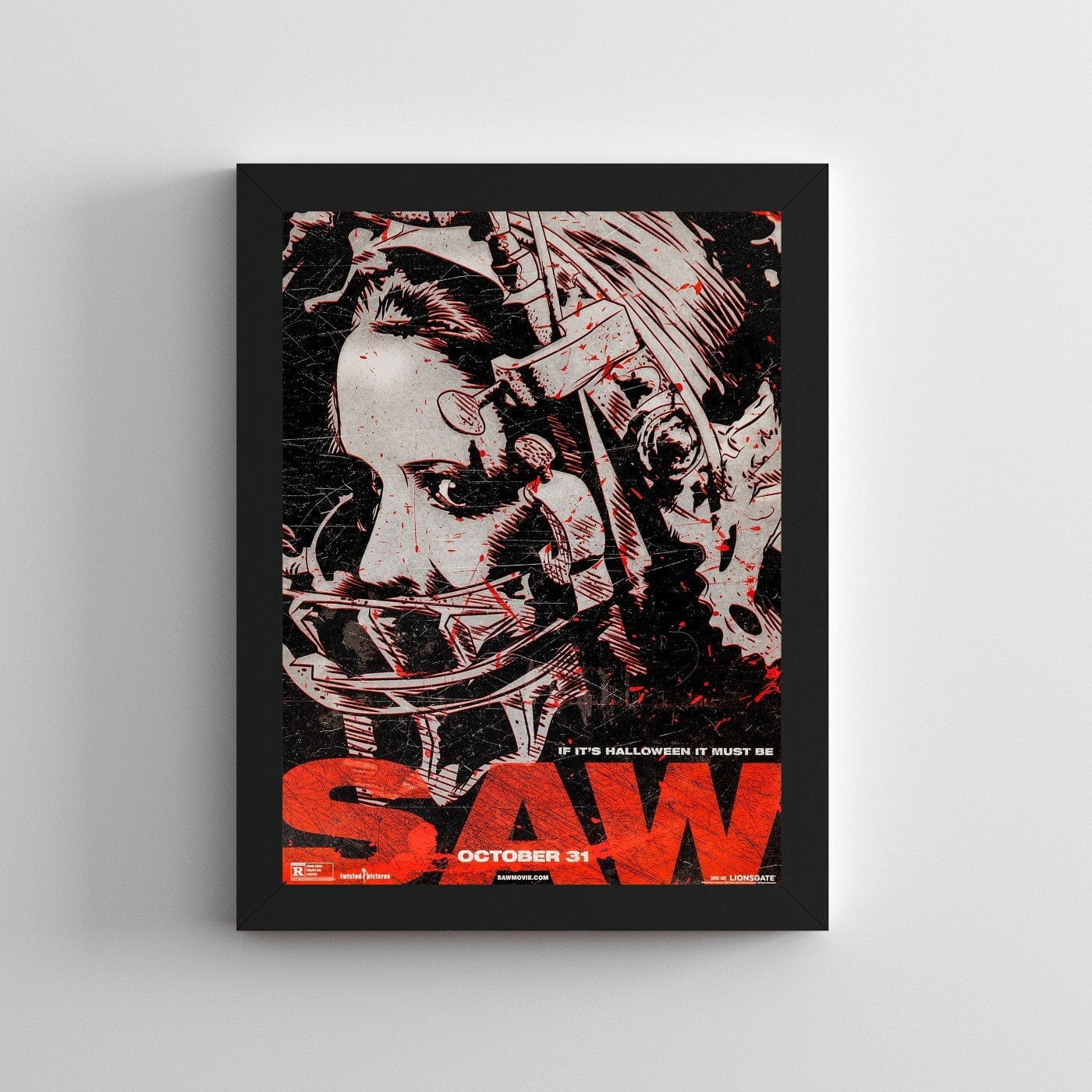 POSTER Saw Horror Film / Movie Poster -UNFRAMED - Walmart.com