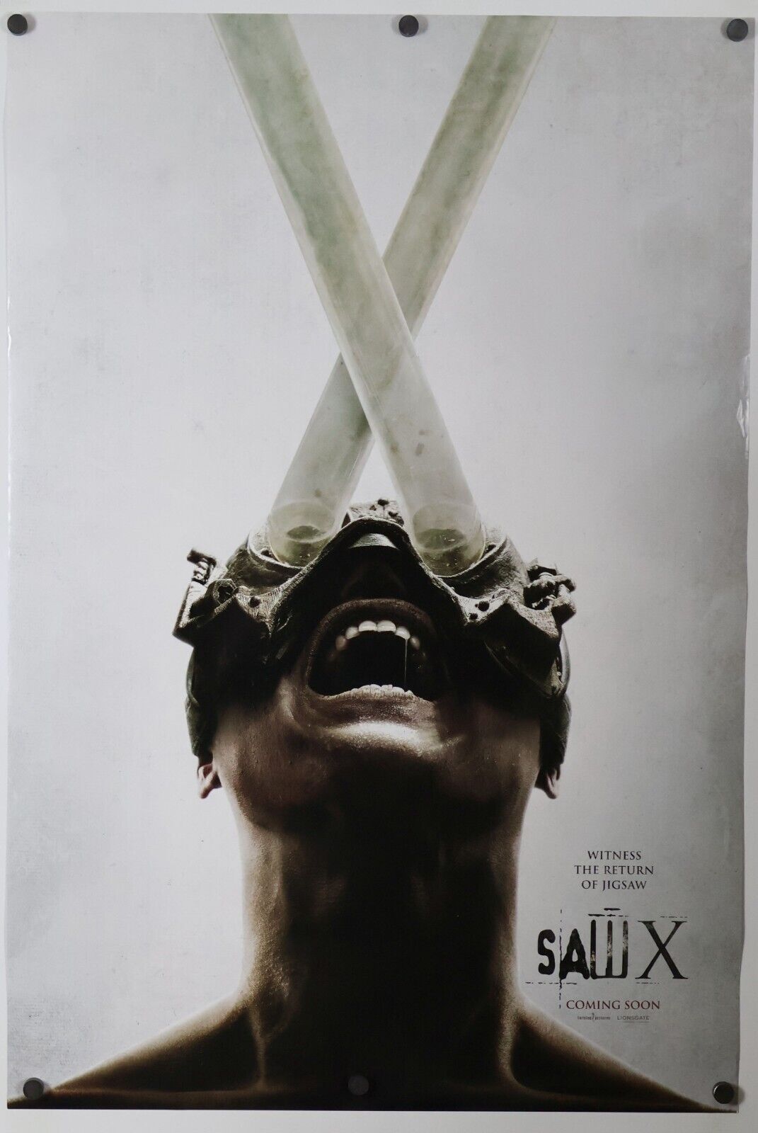 POSTER Saw X - original DS movie poster 2023 Jigsaw Horror-16x24 ...