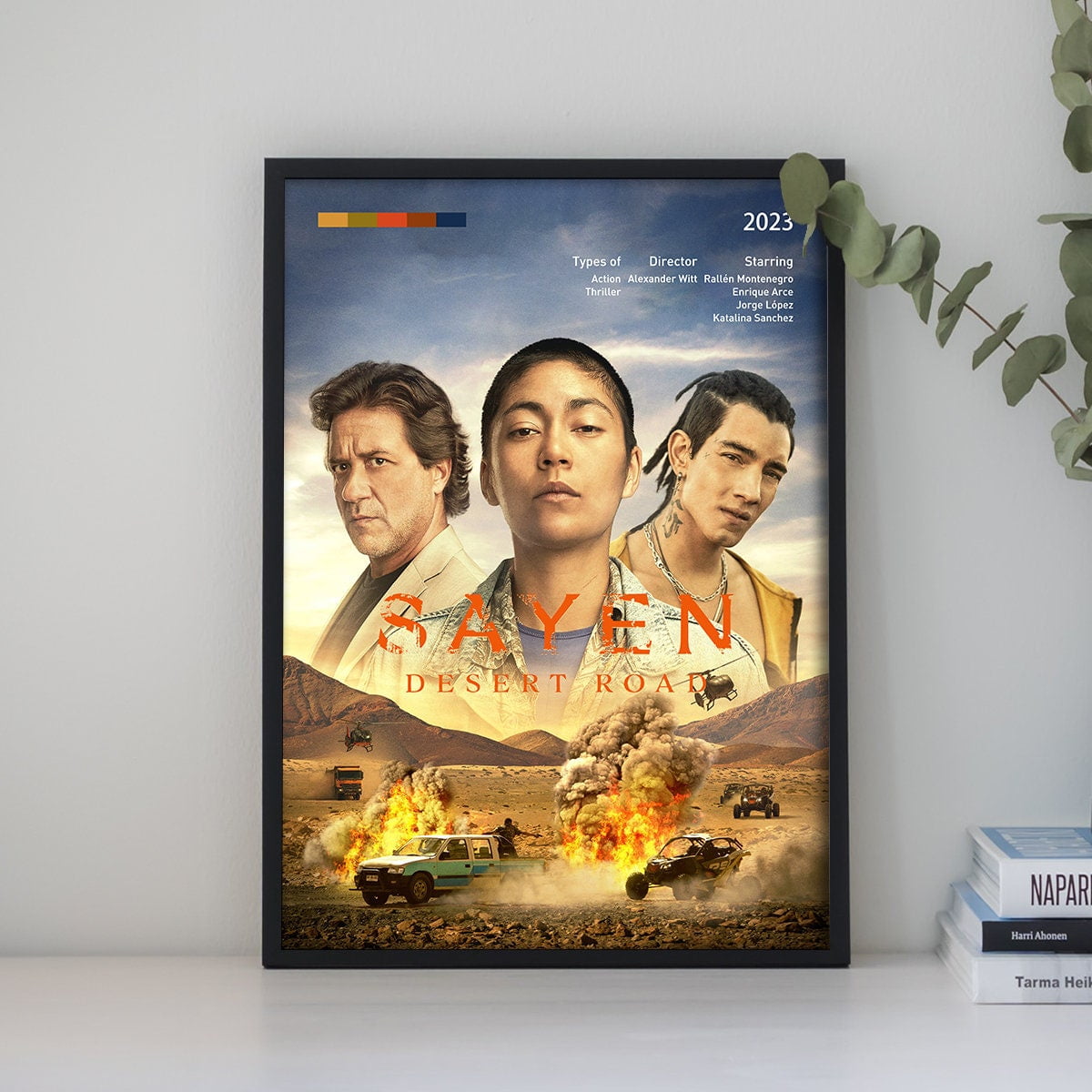 POSTER Sayenï¼šDesert Road Poster, Classic Film Posters, 2023 Movie Poster, Movie Posters ...