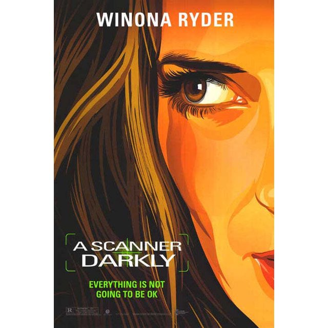 POSTER Scanner Darkly Keanu Reeves Winona Ryder, Robert Downey Jr Movie ...