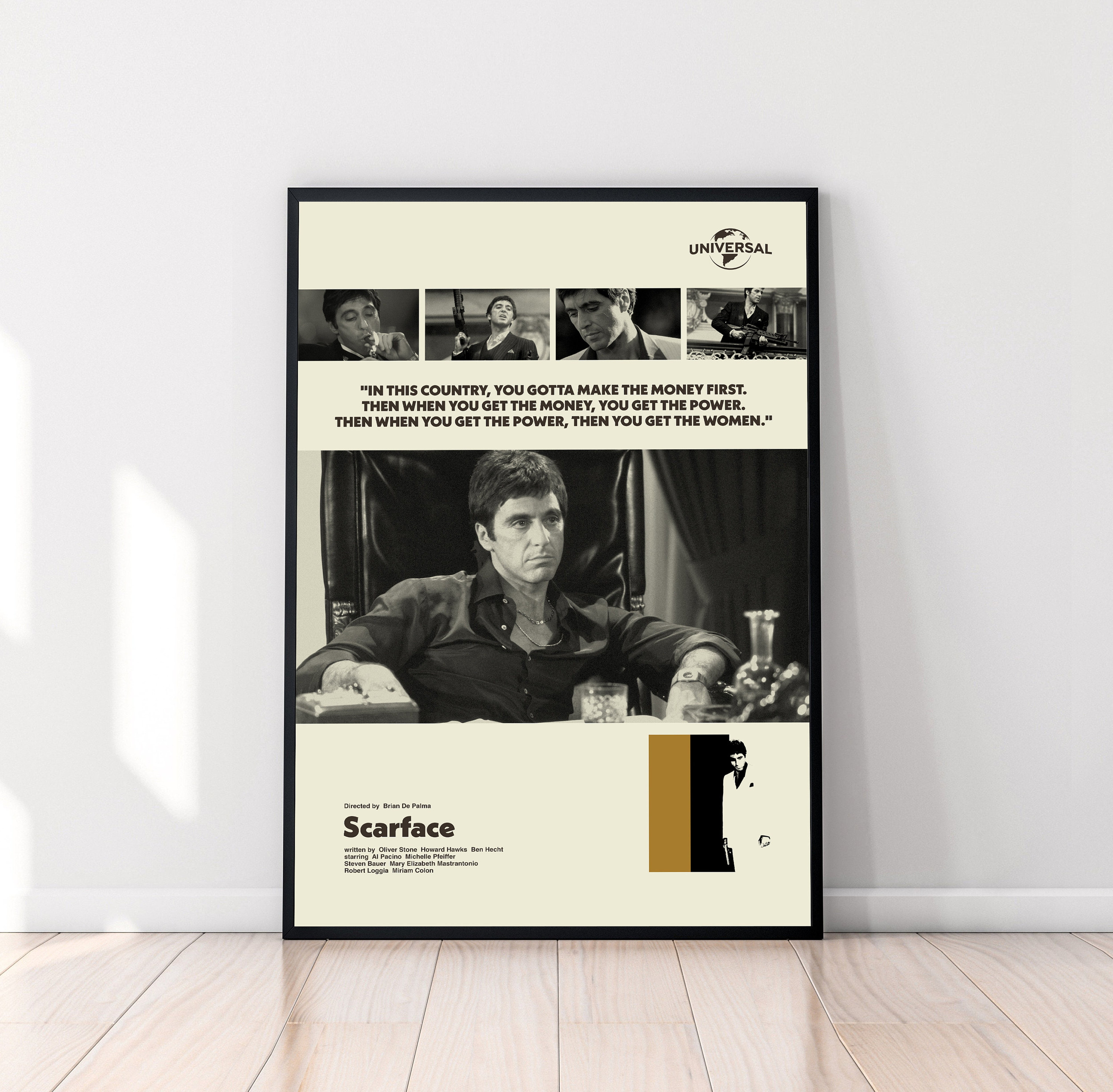 POSTER Scarface Poster, Scarface , Brian De Palma, Movie Poster ...