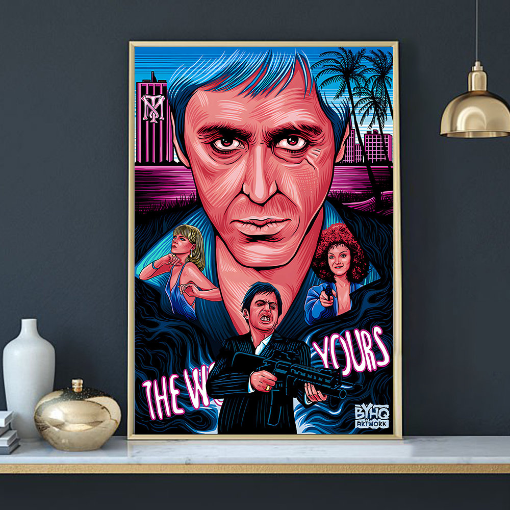 POSTER Scarface The World Is Yours Poster, Movie Poster, The World Is ...