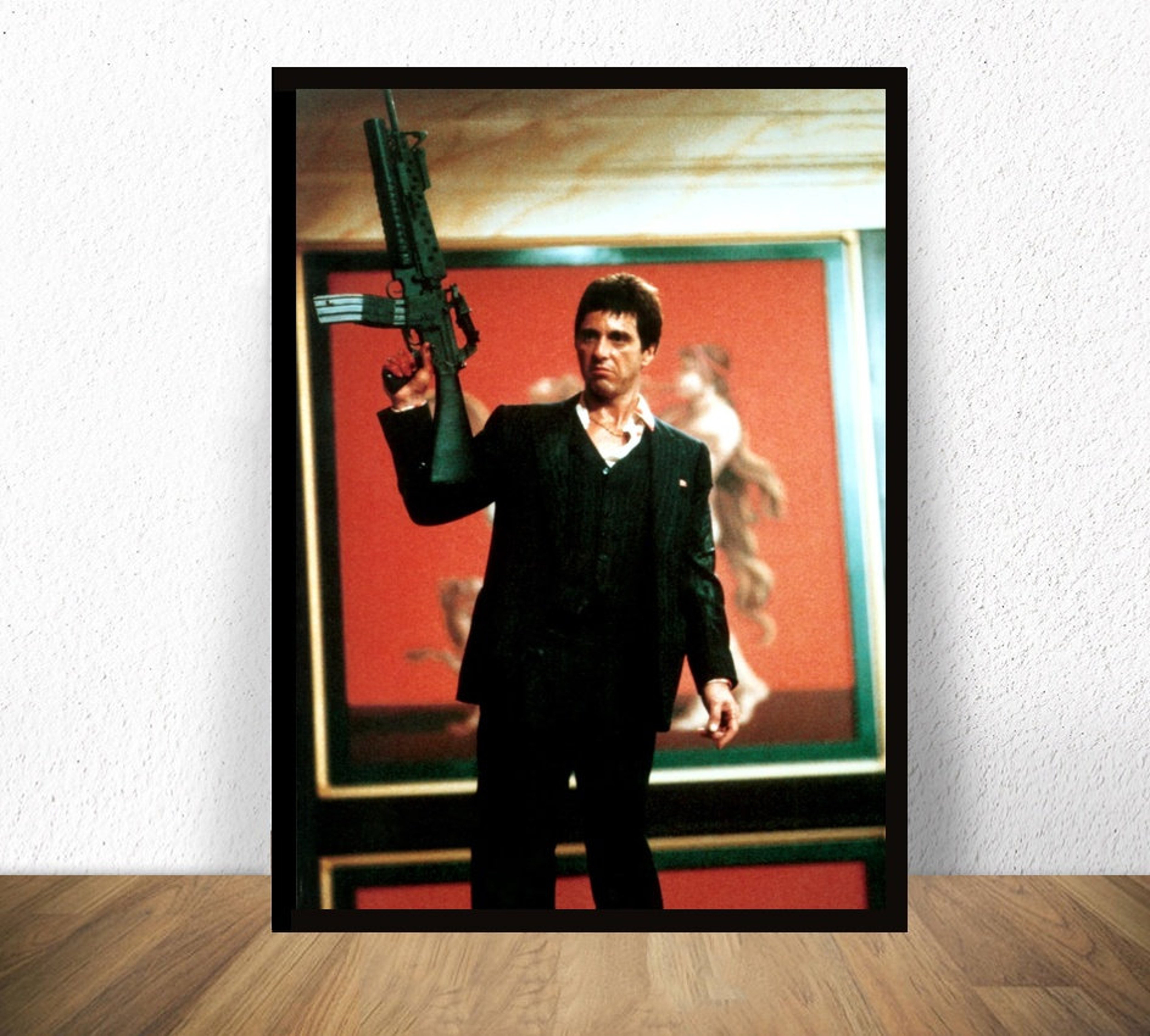 POSTER Scarface Tony Montana Movie Poster Wall Art Painting Print,no ...