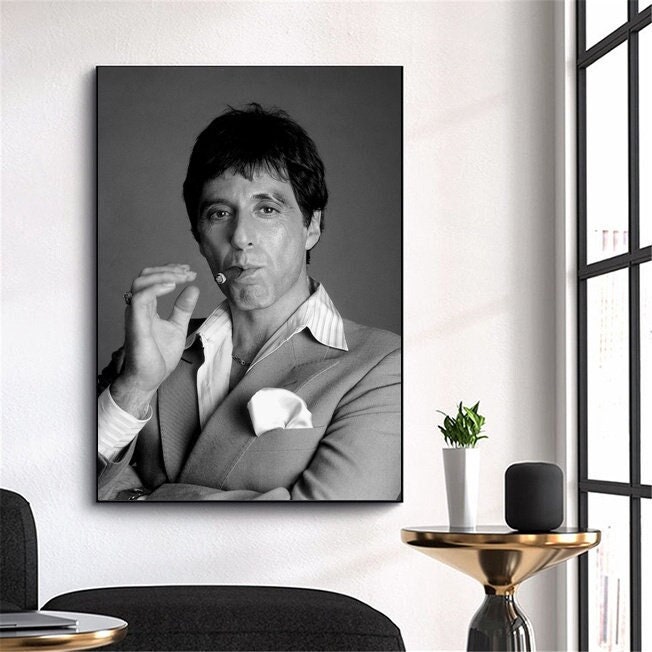 POSTER Scarface Tony Montana Poster, Vintage Scarface Movie Poster Wall ...
