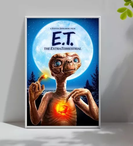 POSTER Sci-Fi Poster, Extra-Terrestrial-Inspired Artwork, Limited Edition Wall Art UNFRAMED ...