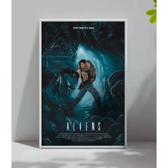 POSTER Sci-Fi Thriller Poster, Alien-Inspired Artwork, Limited Edition ...