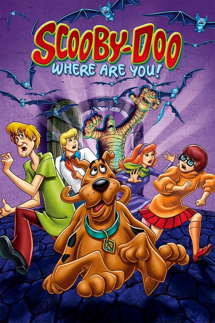 POSTER Scooby Doo The Movie Dog Mystery Animated Film Room Decor Print ...